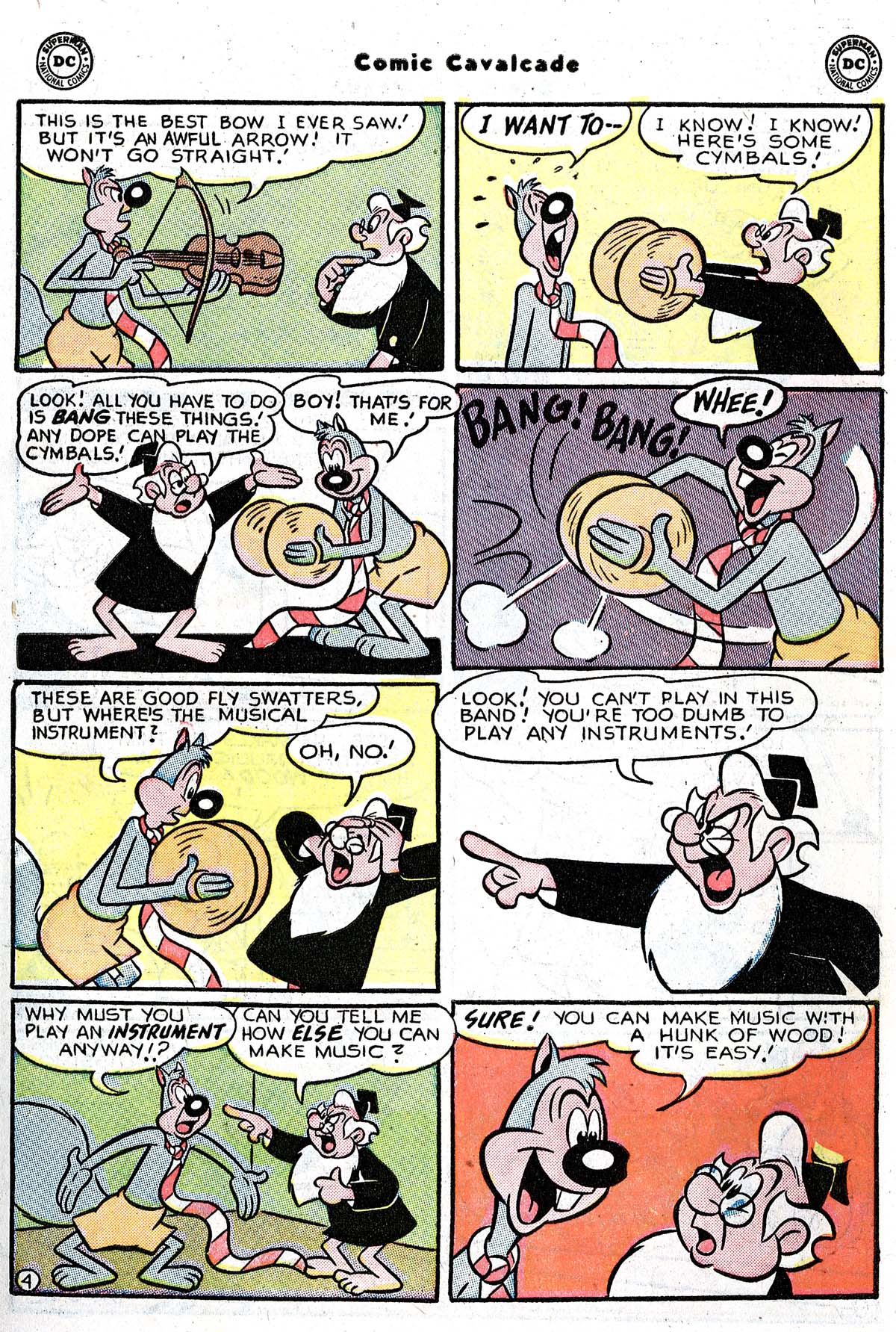 Read online Comic Cavalcade comic - Issue #58