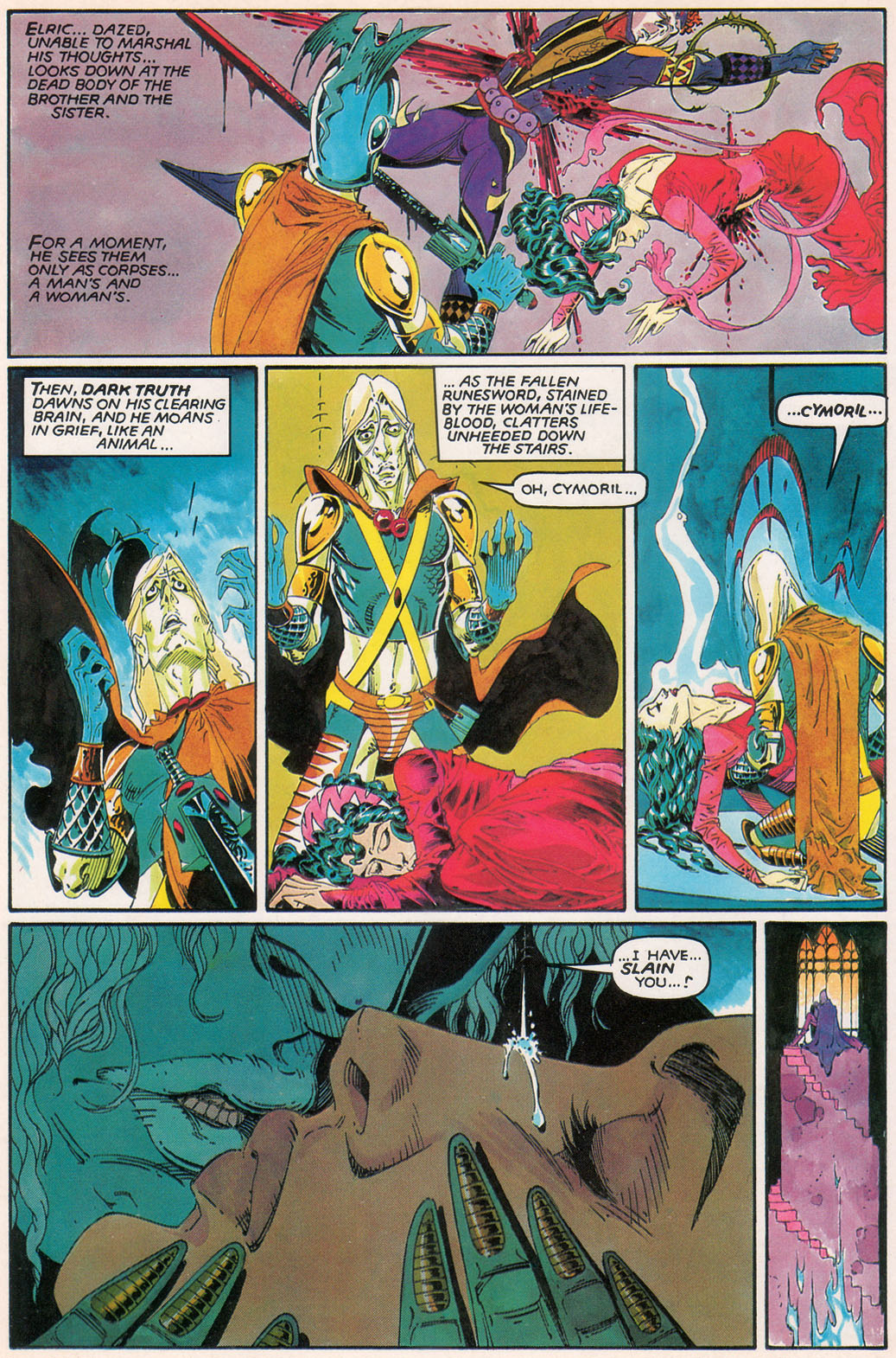 Read online Marvel Graphic Novel comic - Issue #2 - Elric - The ...