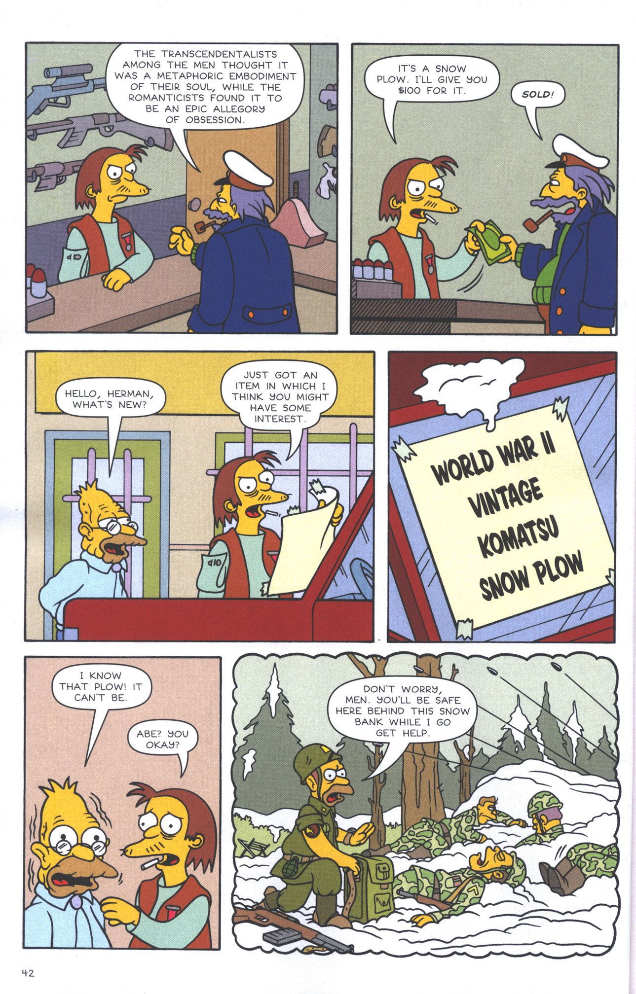 Read online The Simpsons Winter Wingding comic - Issue #4