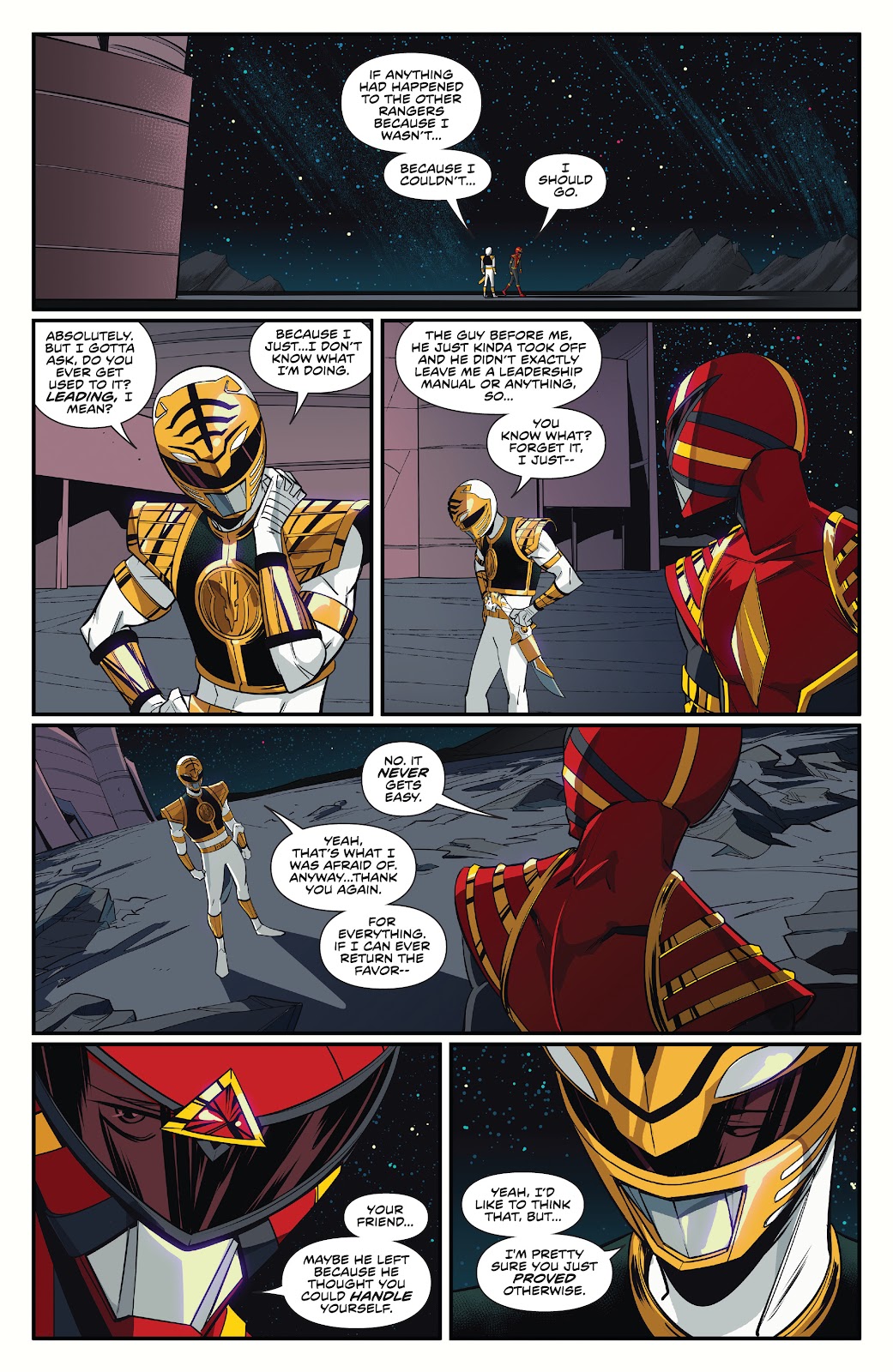 Read online Mighty Morphin Power Rangers comic - Issue #45
