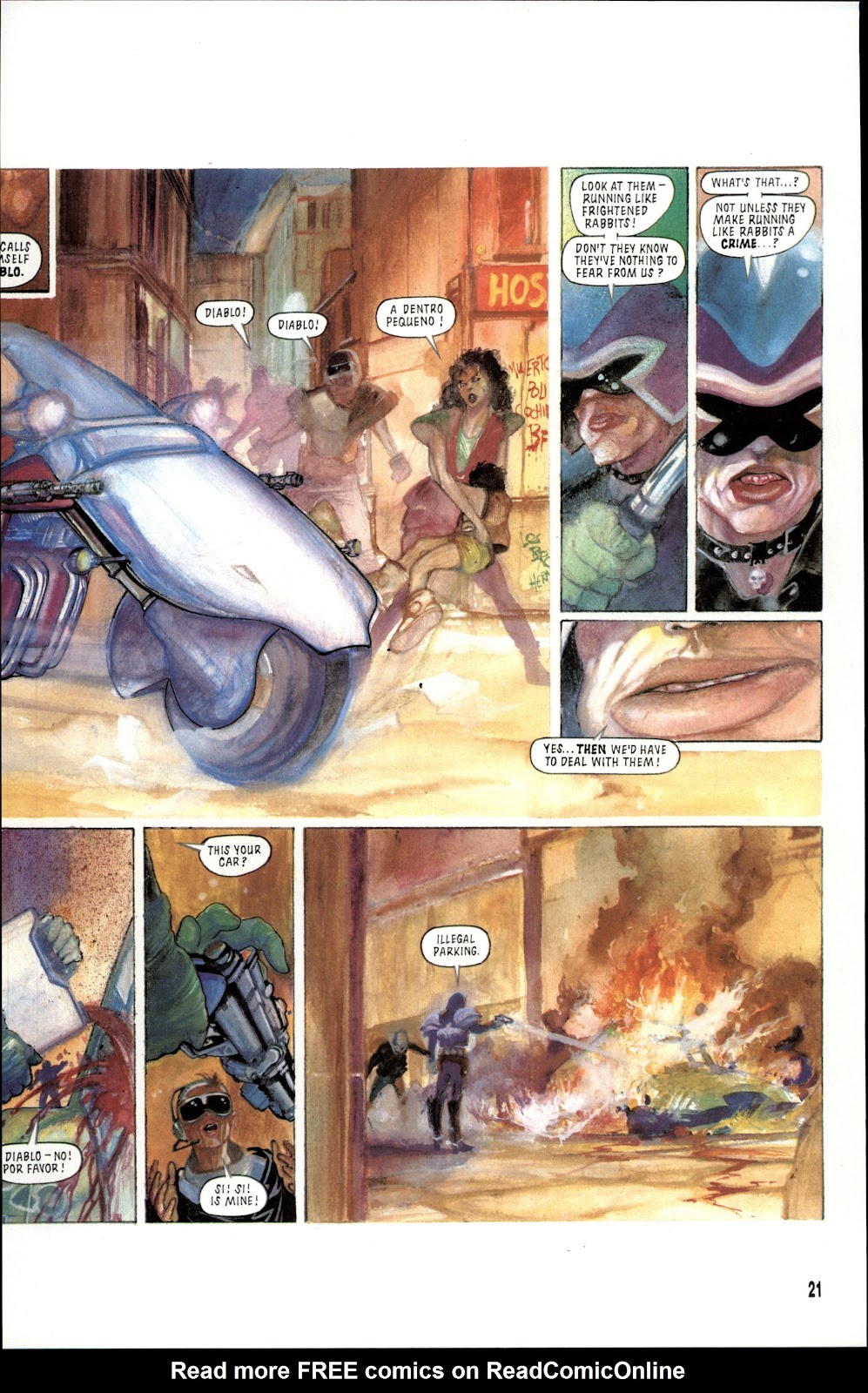 Read online Dredd Rules! comic - Issue #7