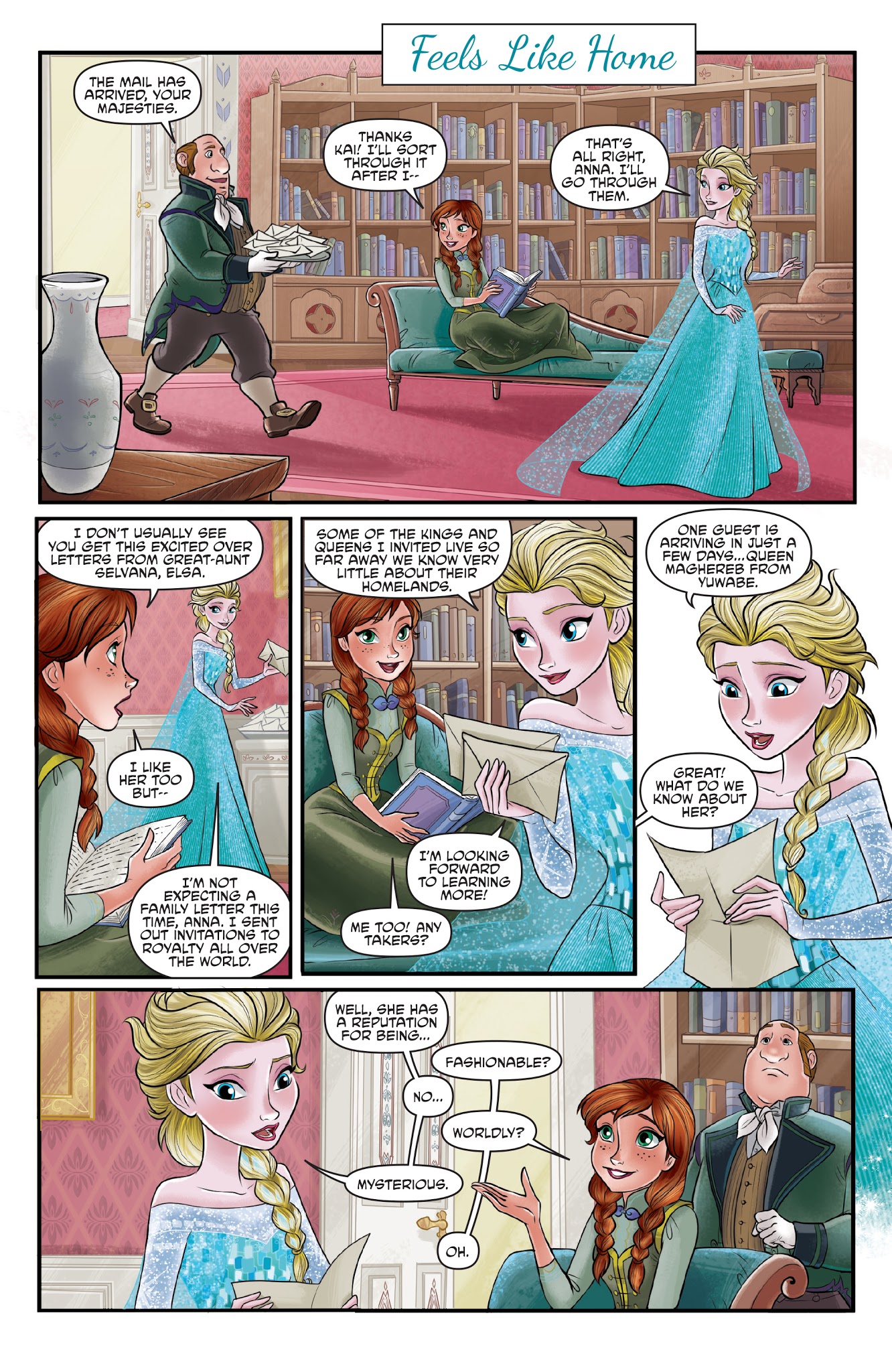 Disney Frozen Issue 3 | Read Disney Frozen Issue 3 comic online in high ...