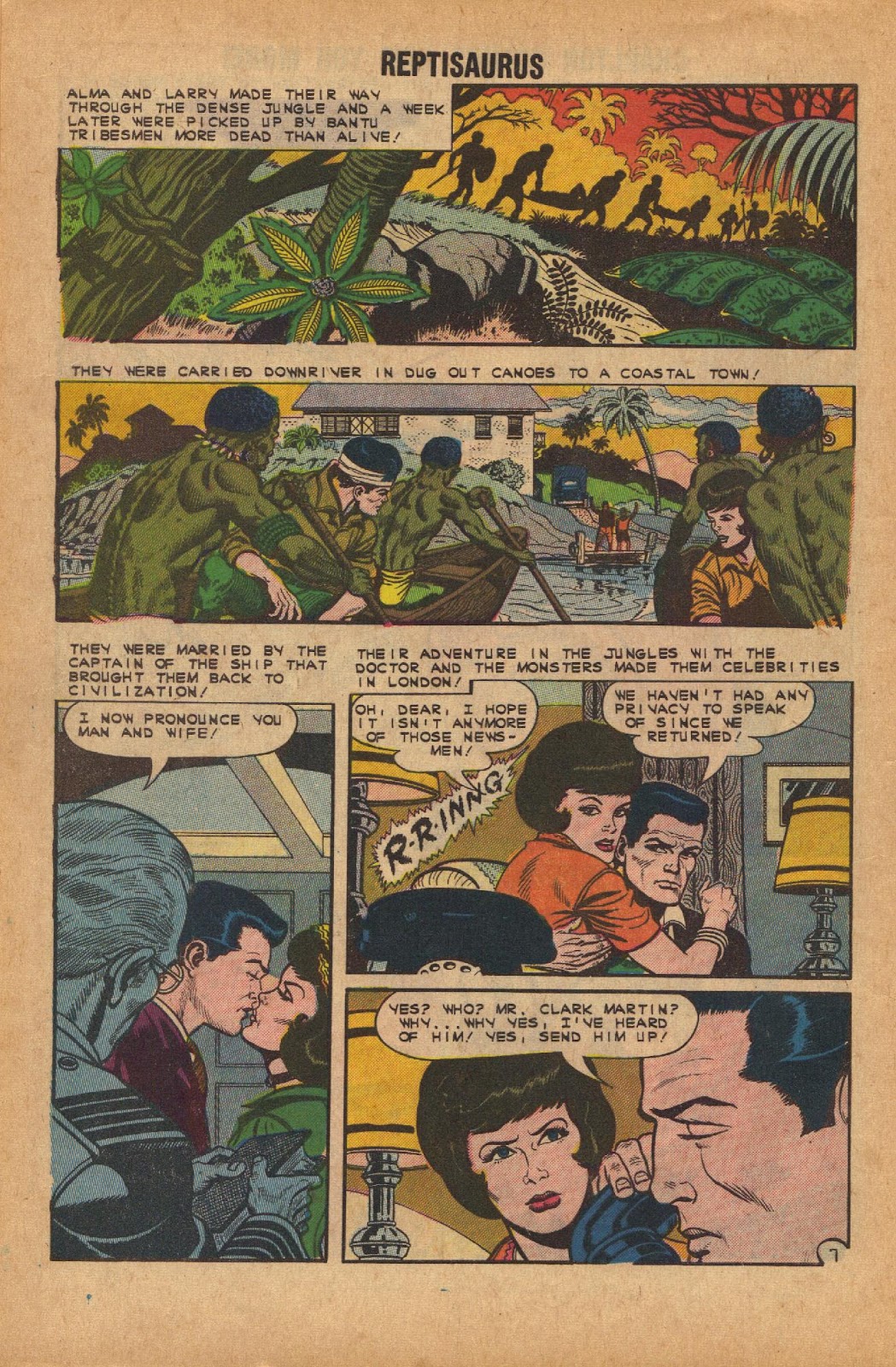 Read online Reptisaurus comic - Issue # _Special 1