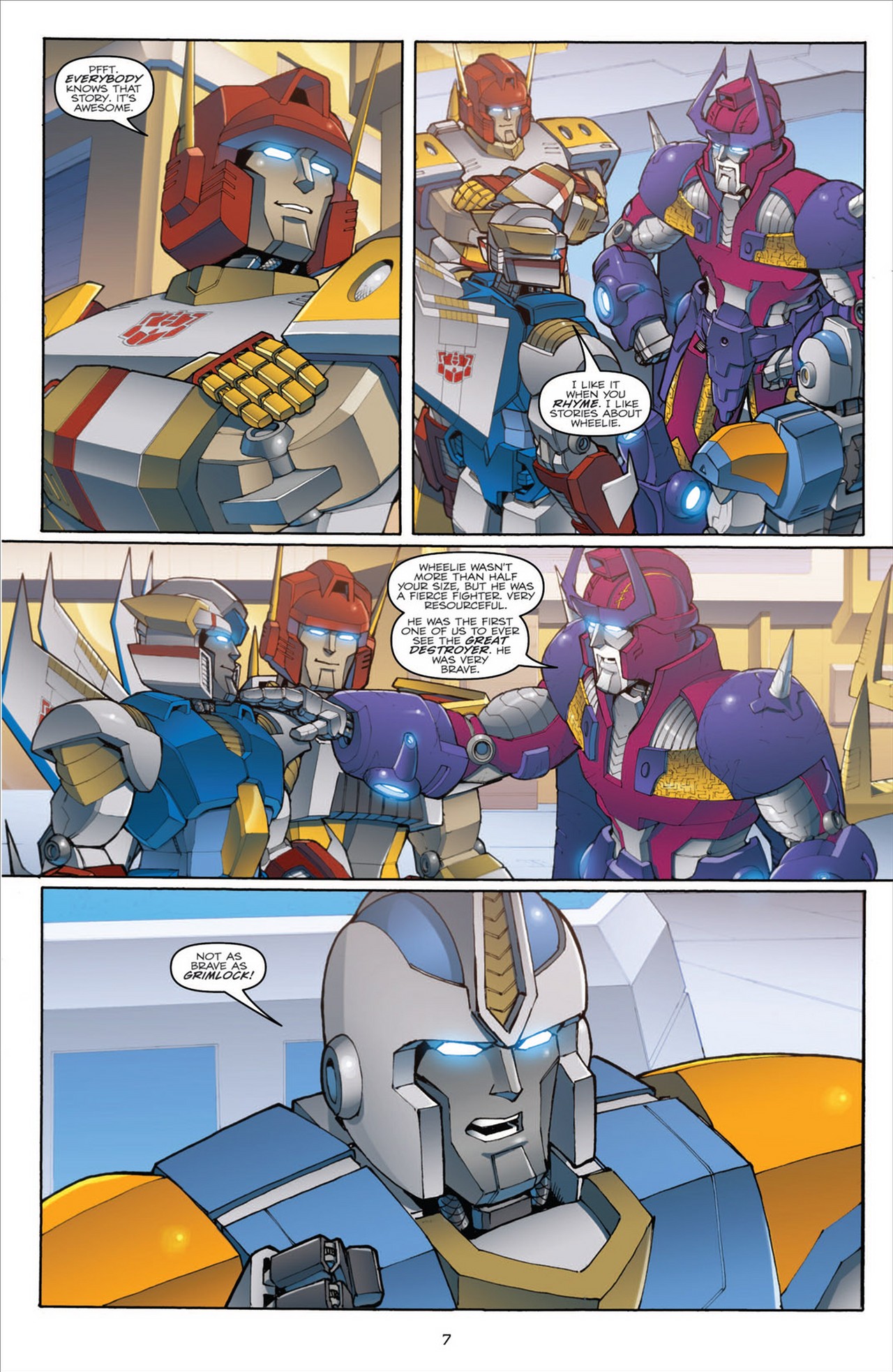 Read online The Transformers (2009) comic - Issue #31