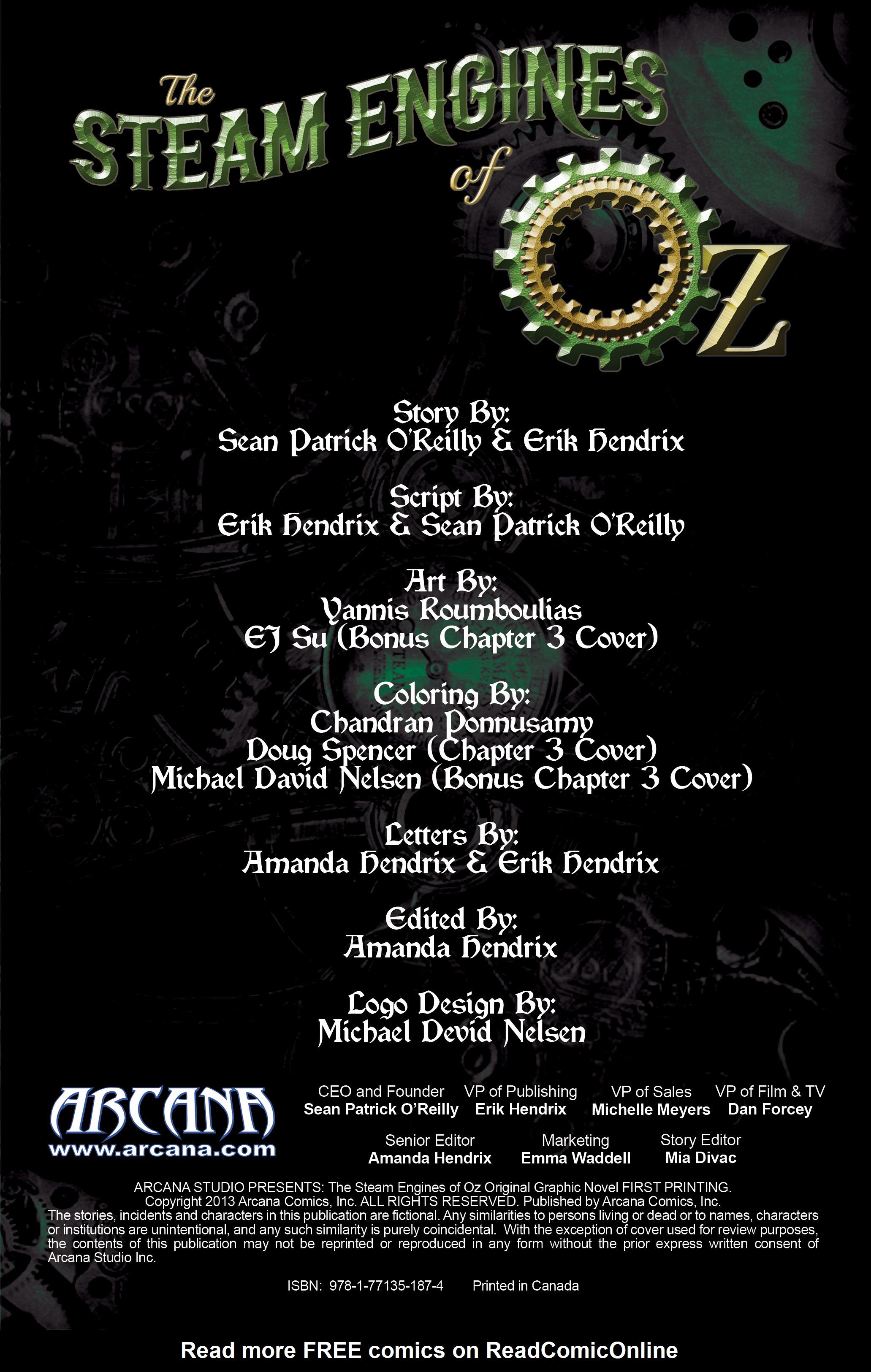 Read online The Steam Engines of Oz comic - Issue # TPB