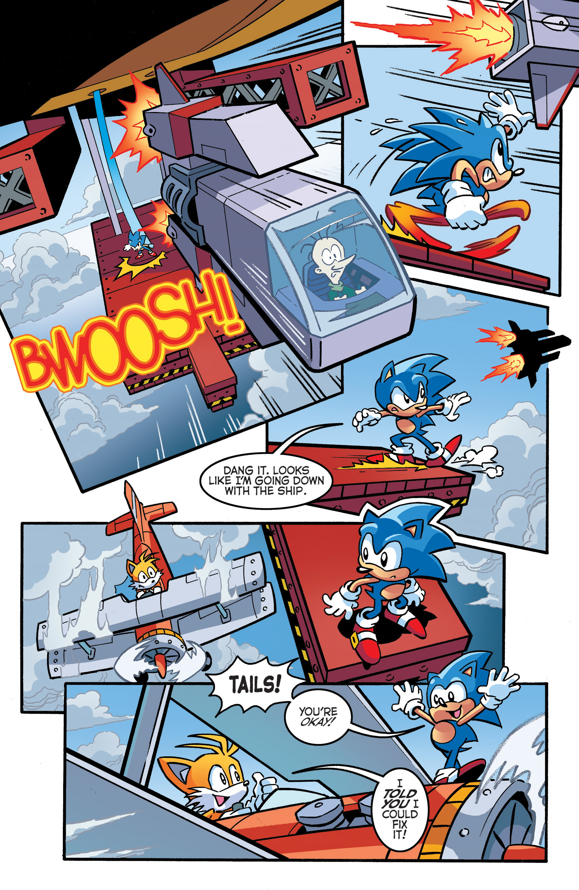 Read online Sonic The Hedgehog comic - Issue #289