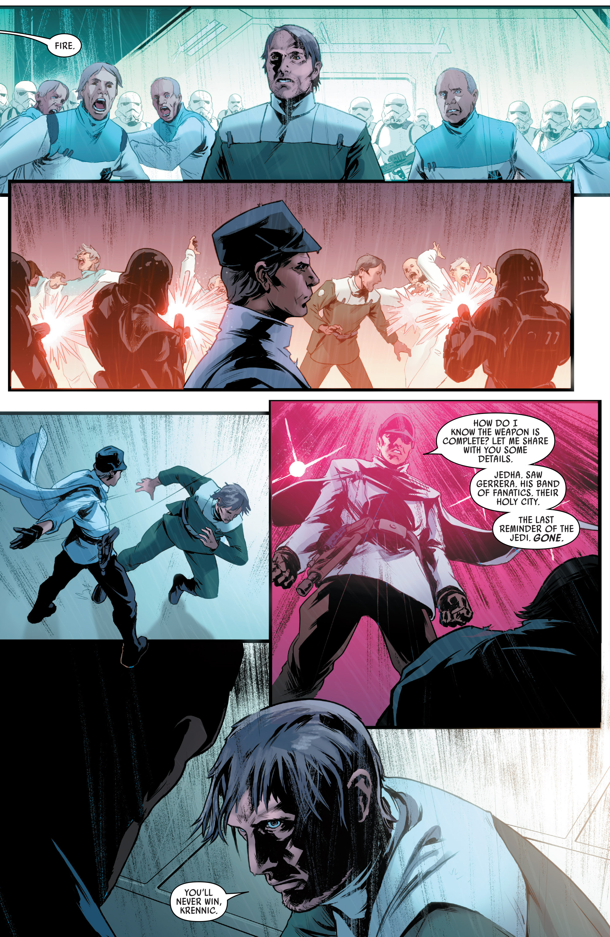 Read online Star Wars: Rogue One Adaptation comic - Issue #3