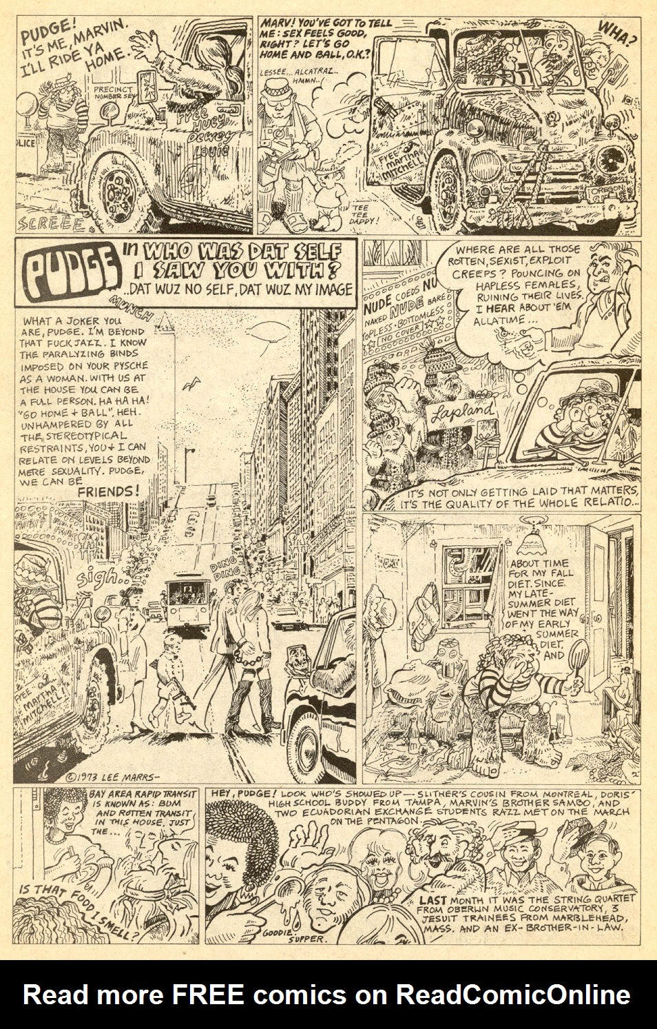 Read online The Further Fattening Adventures of Pudge, Girl Blimp comic ...