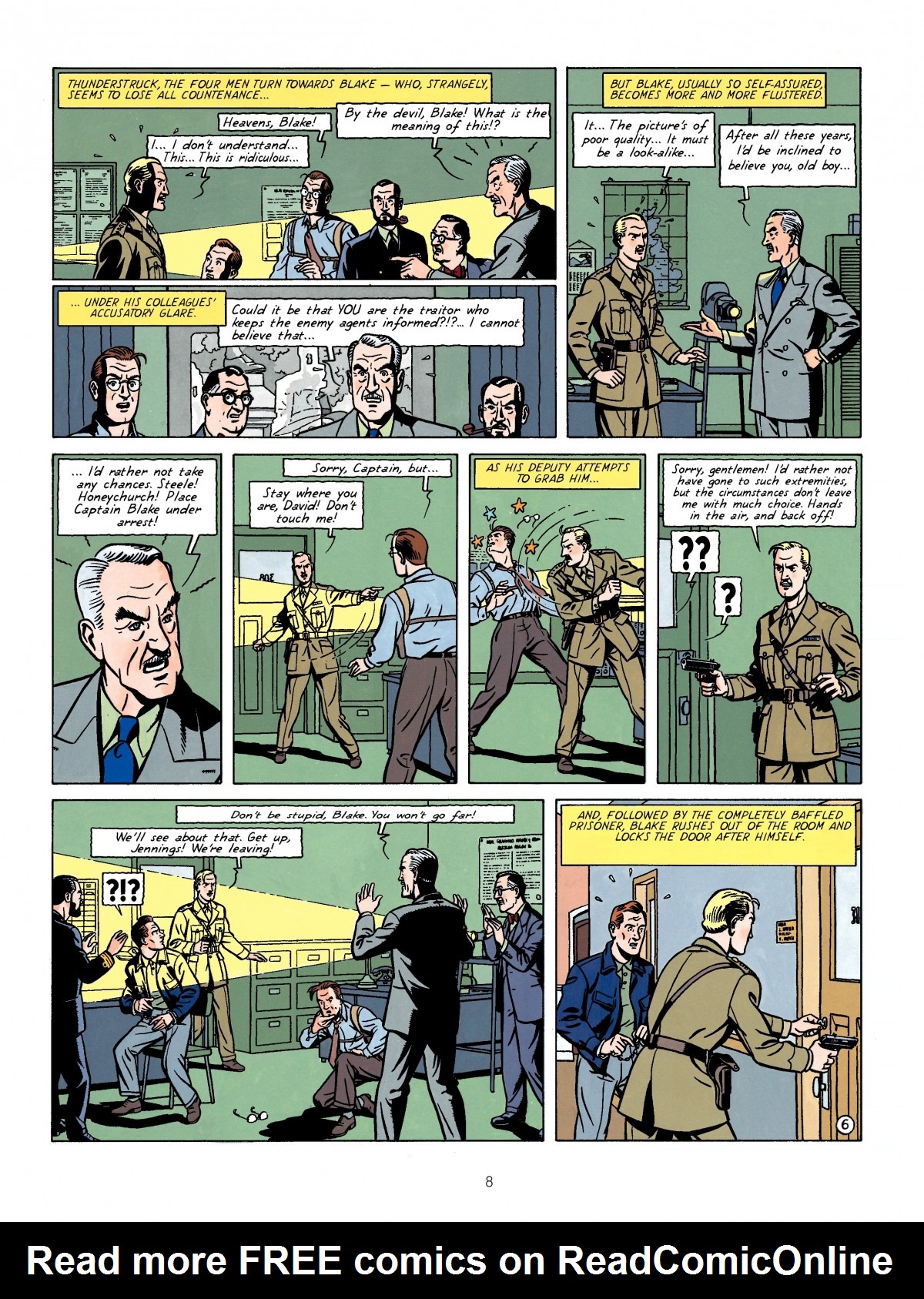 Read online Blake & Mortimer comic - Issue #4