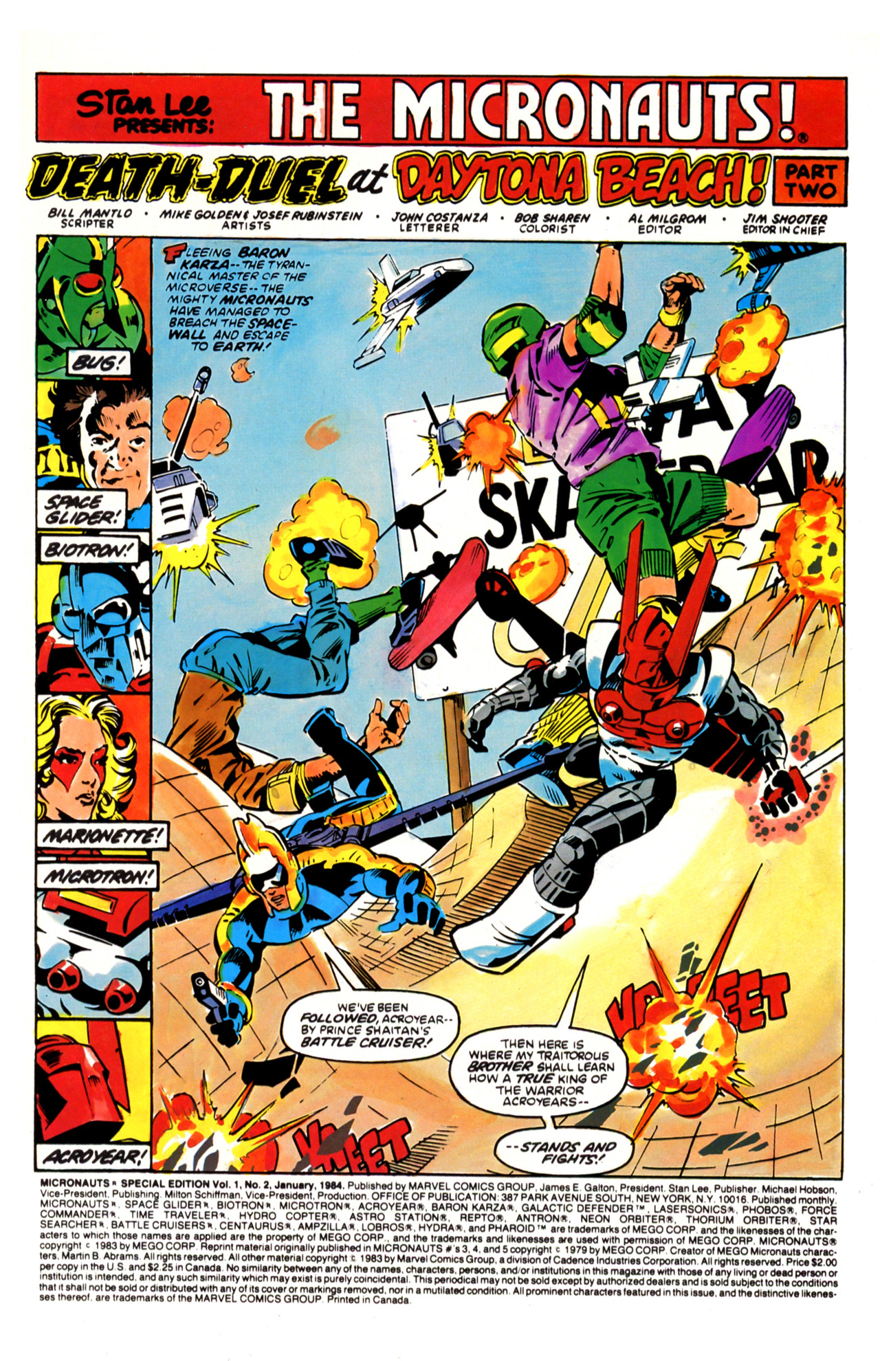 Read online The Micronauts: Special Edition comic - Issue #2
