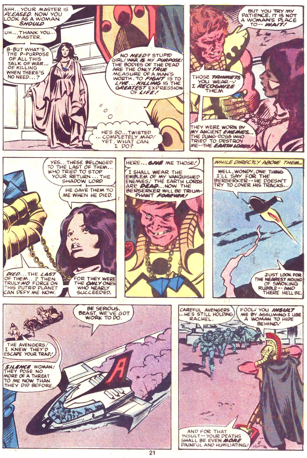 Read online The Avengers (1963) comic - Issue #208