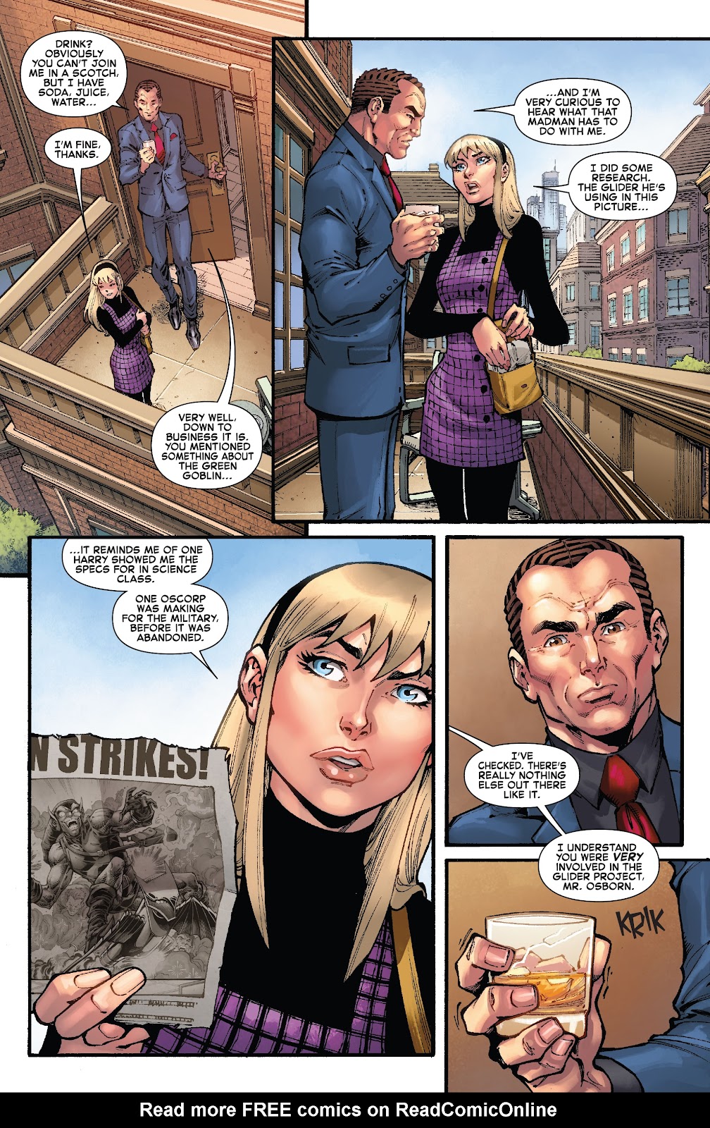 Read online Gwen Stacy comic - Issue #2