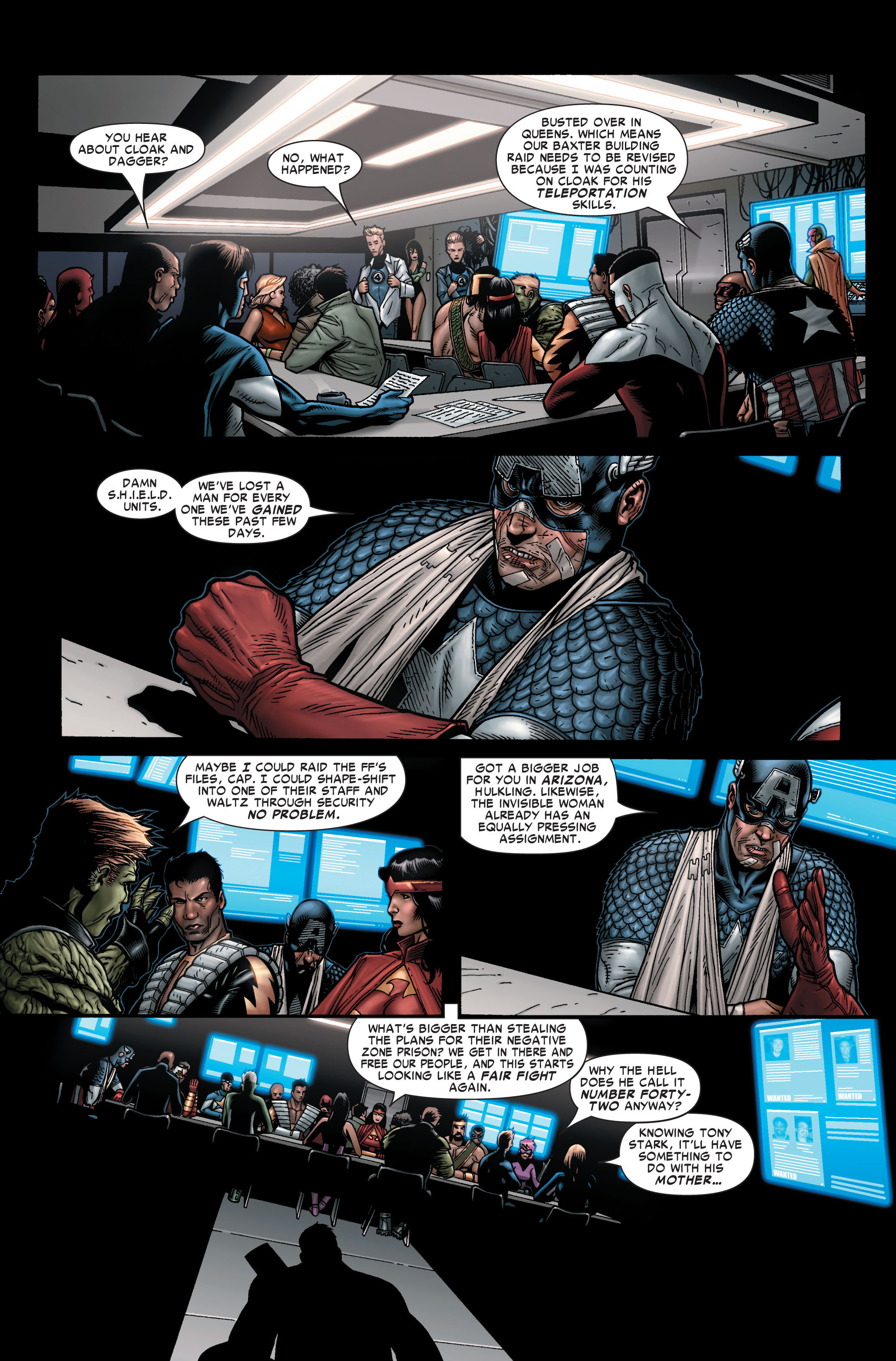 Read online Civil War (2006) comic - Issue #5