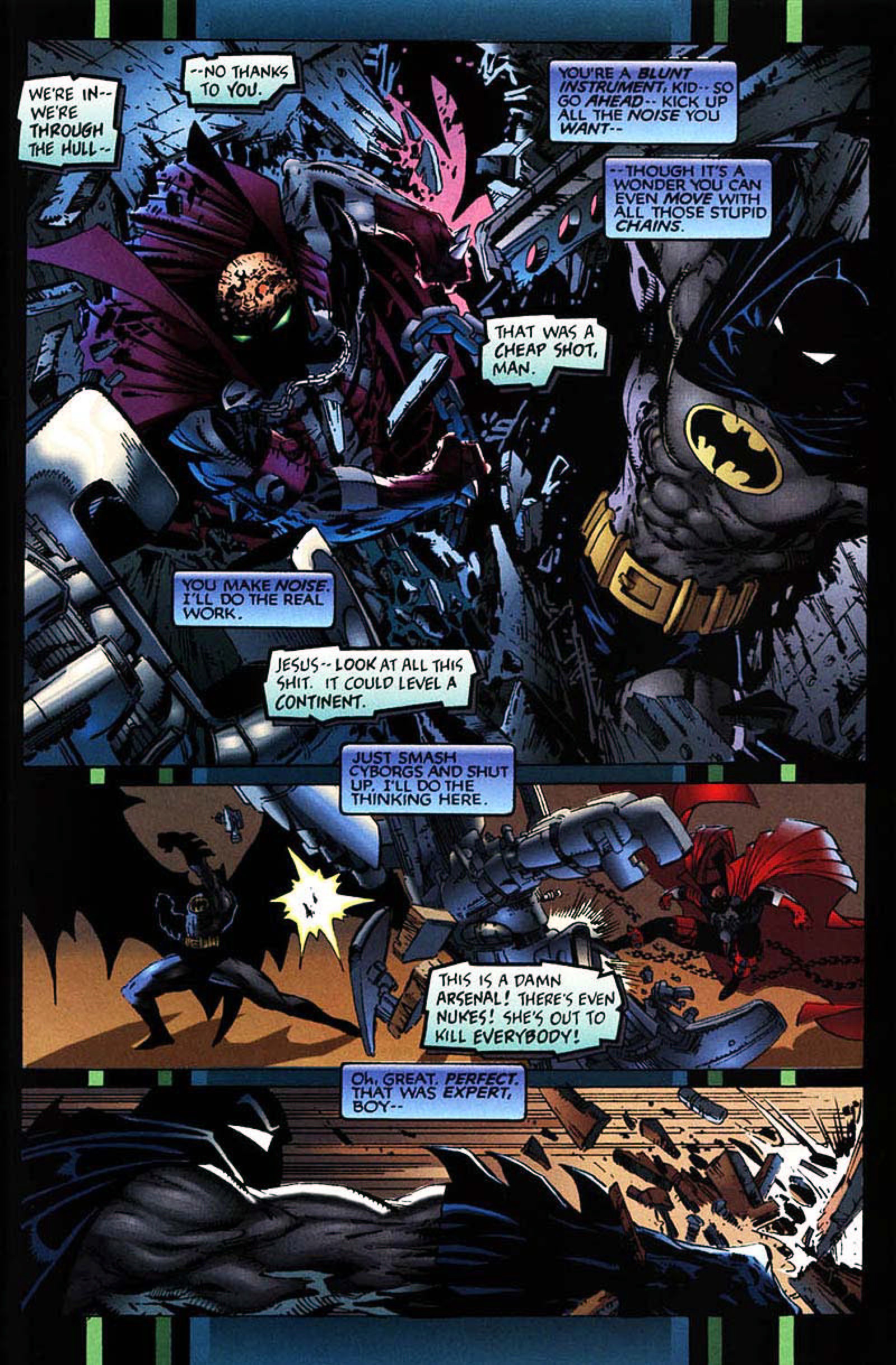 Read online Spawn-Batman comic - Issue # Full