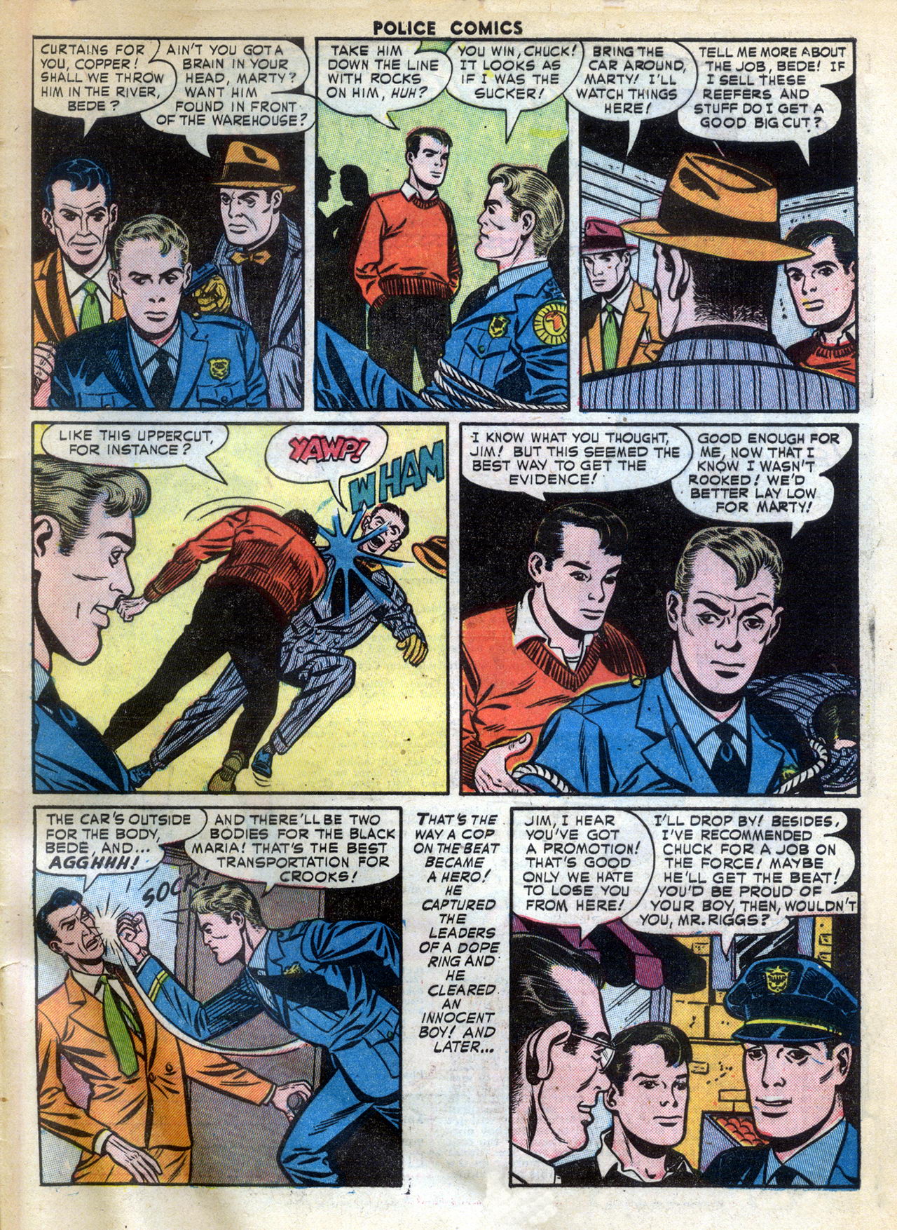 Read online Police Comics comic - Issue #112