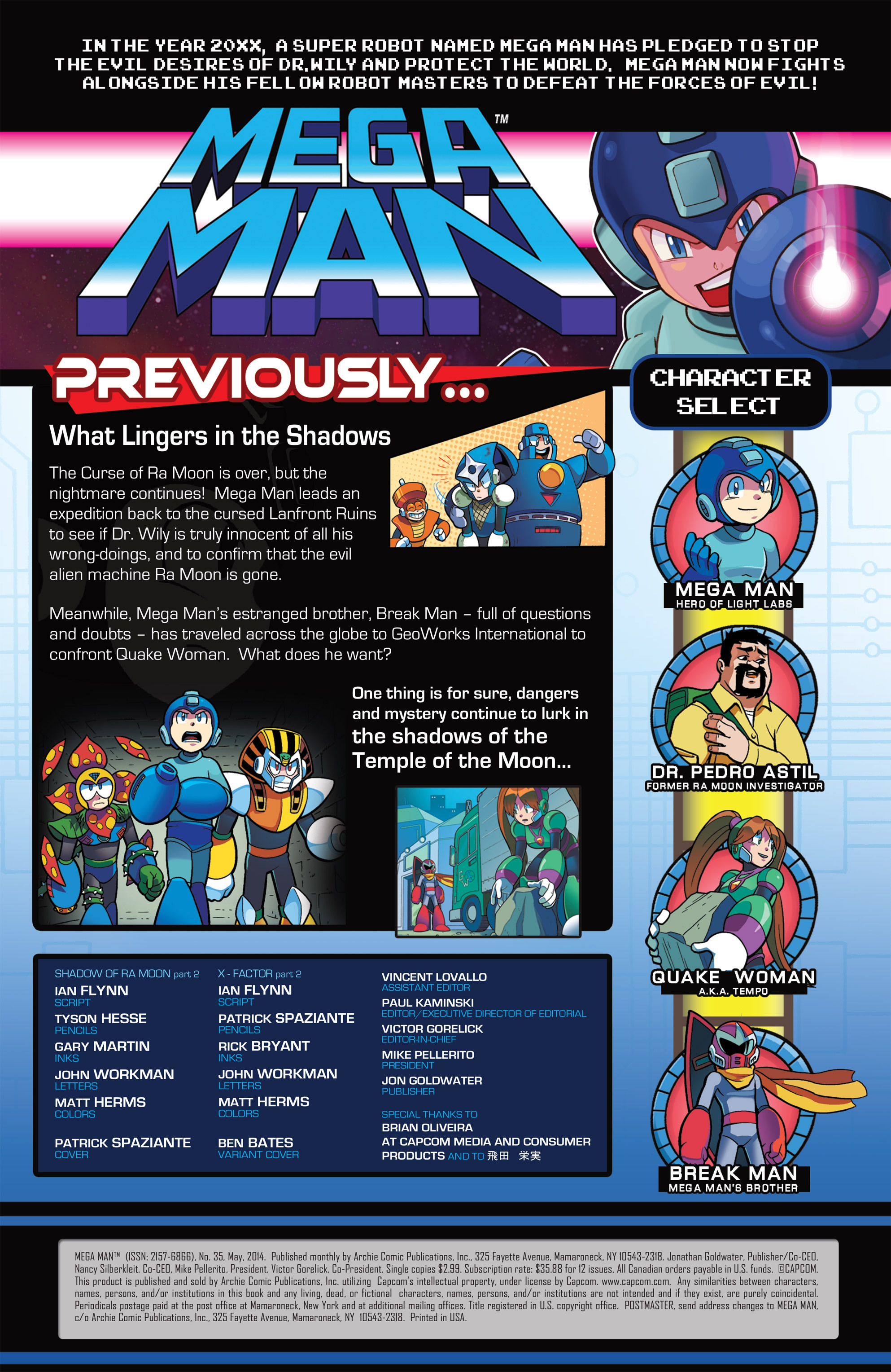 Read online Mega Man comic - Issue #35