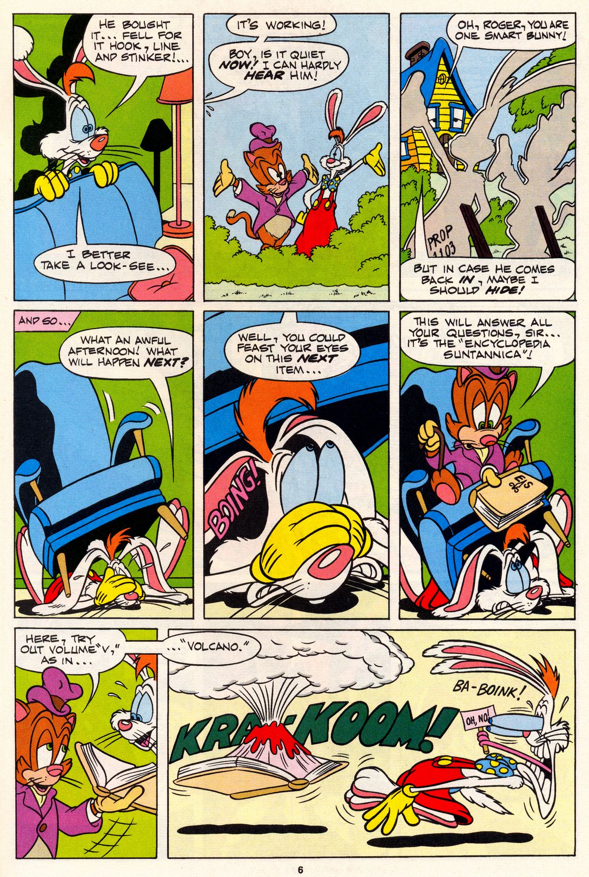 Read online Roger Rabbit comic - Issue #12