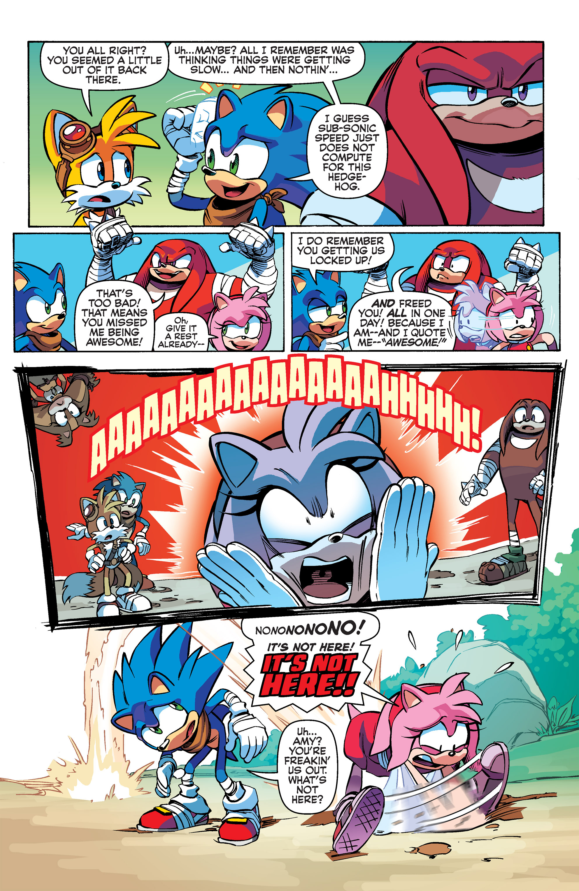 Read online Sonic Boom comic - Issue #2
