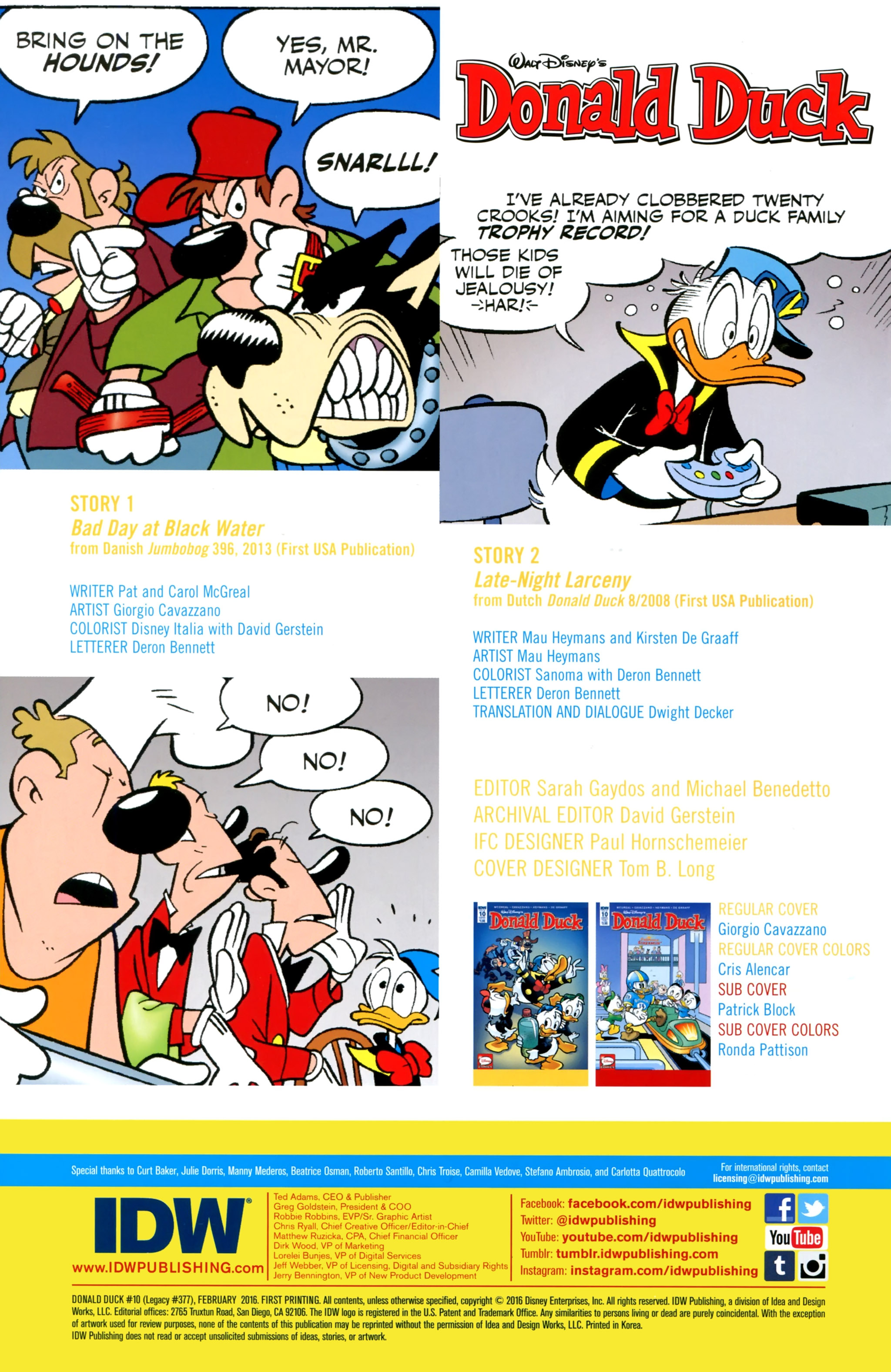 Read online Donald Duck (2015) comic - Issue #10