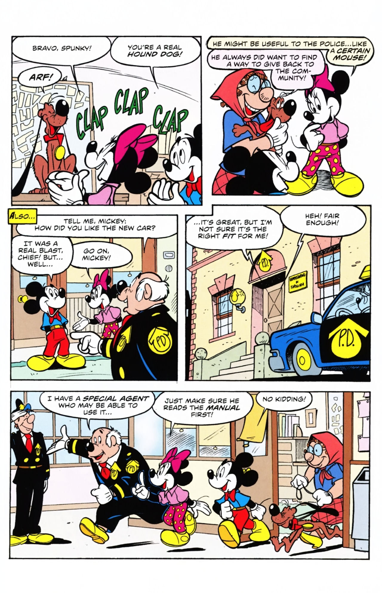 Read online Walt Disney's Mickey Mouse comic - Issue #303