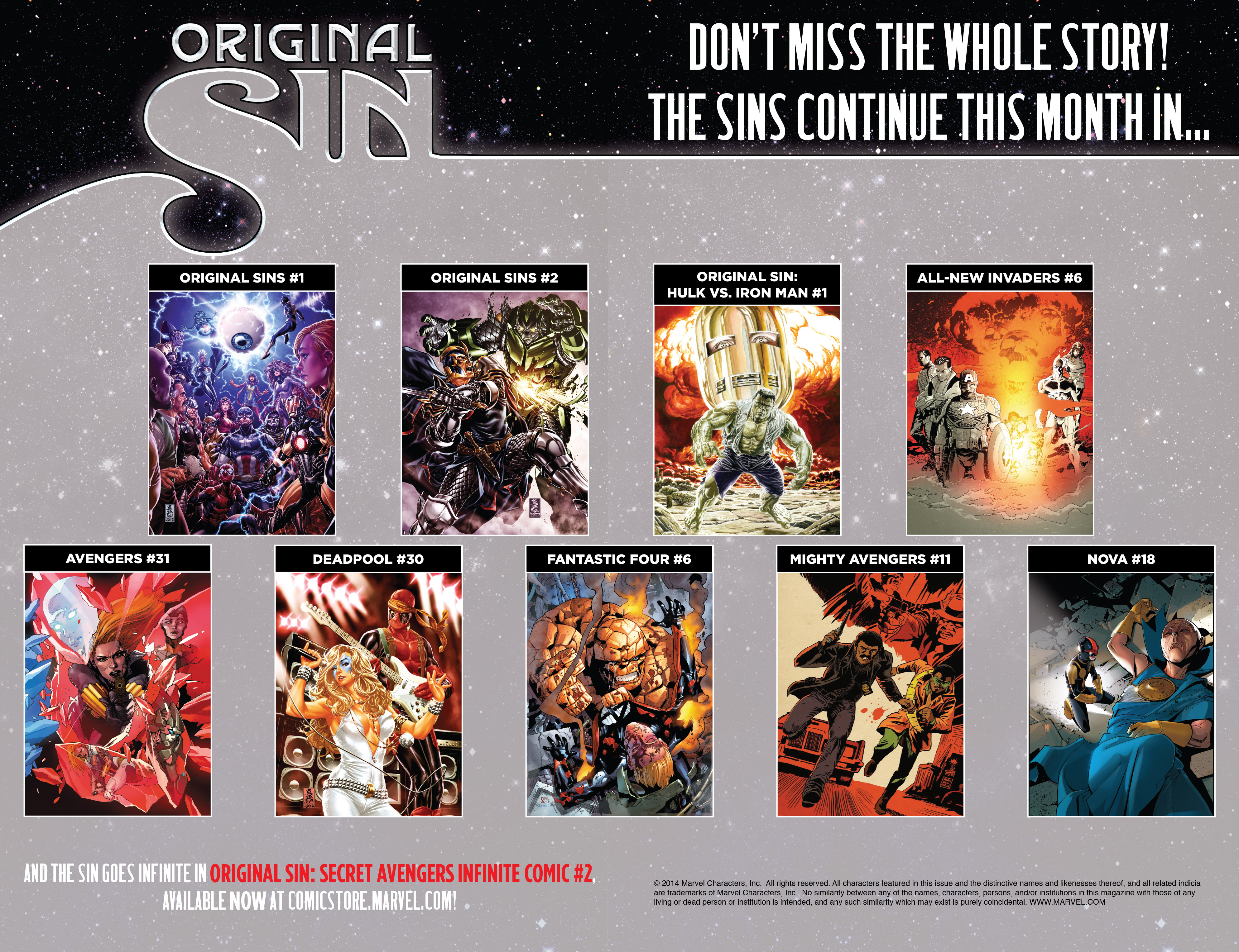 Read online Original Sin comic - Issue # _Special 4