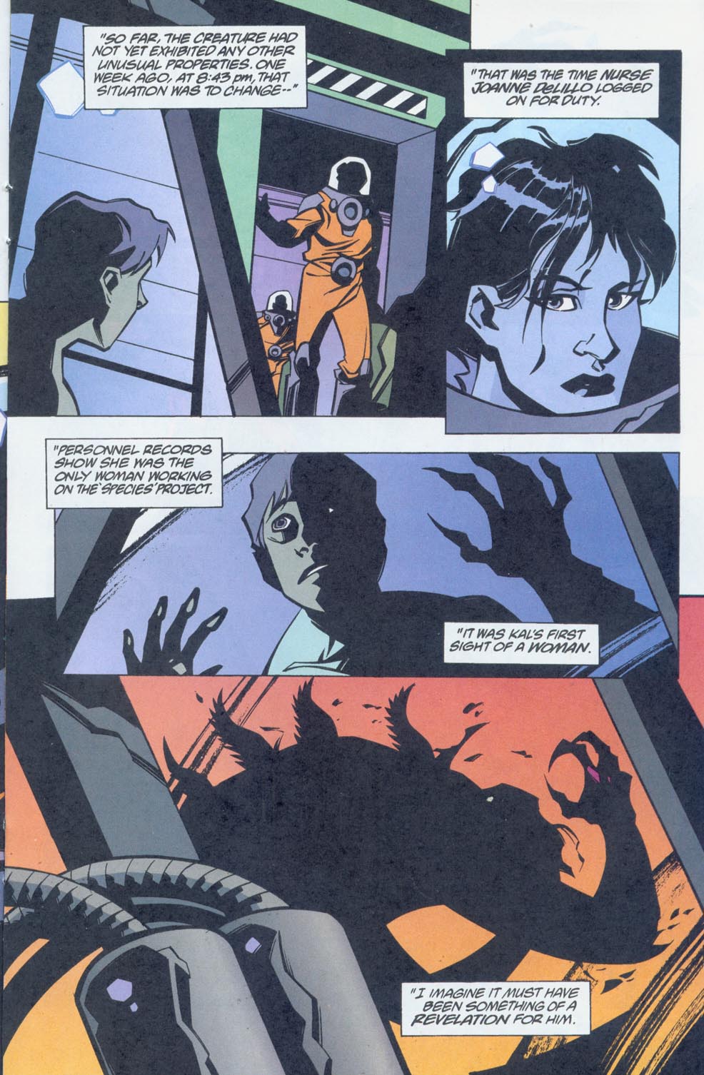 Read online Species: Human Race comic - Issue #1