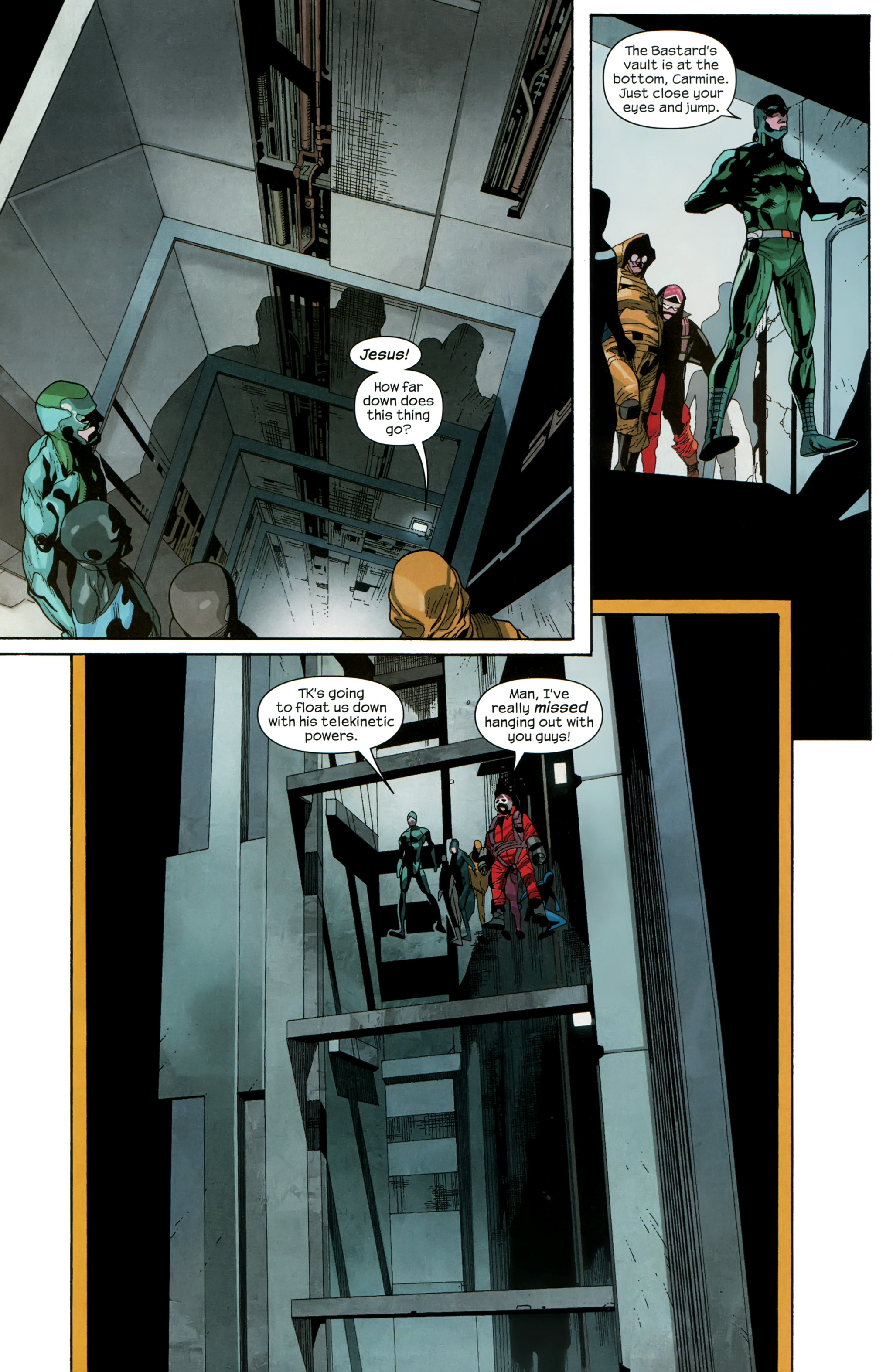 Read online Supercrooks comic - Issue #4