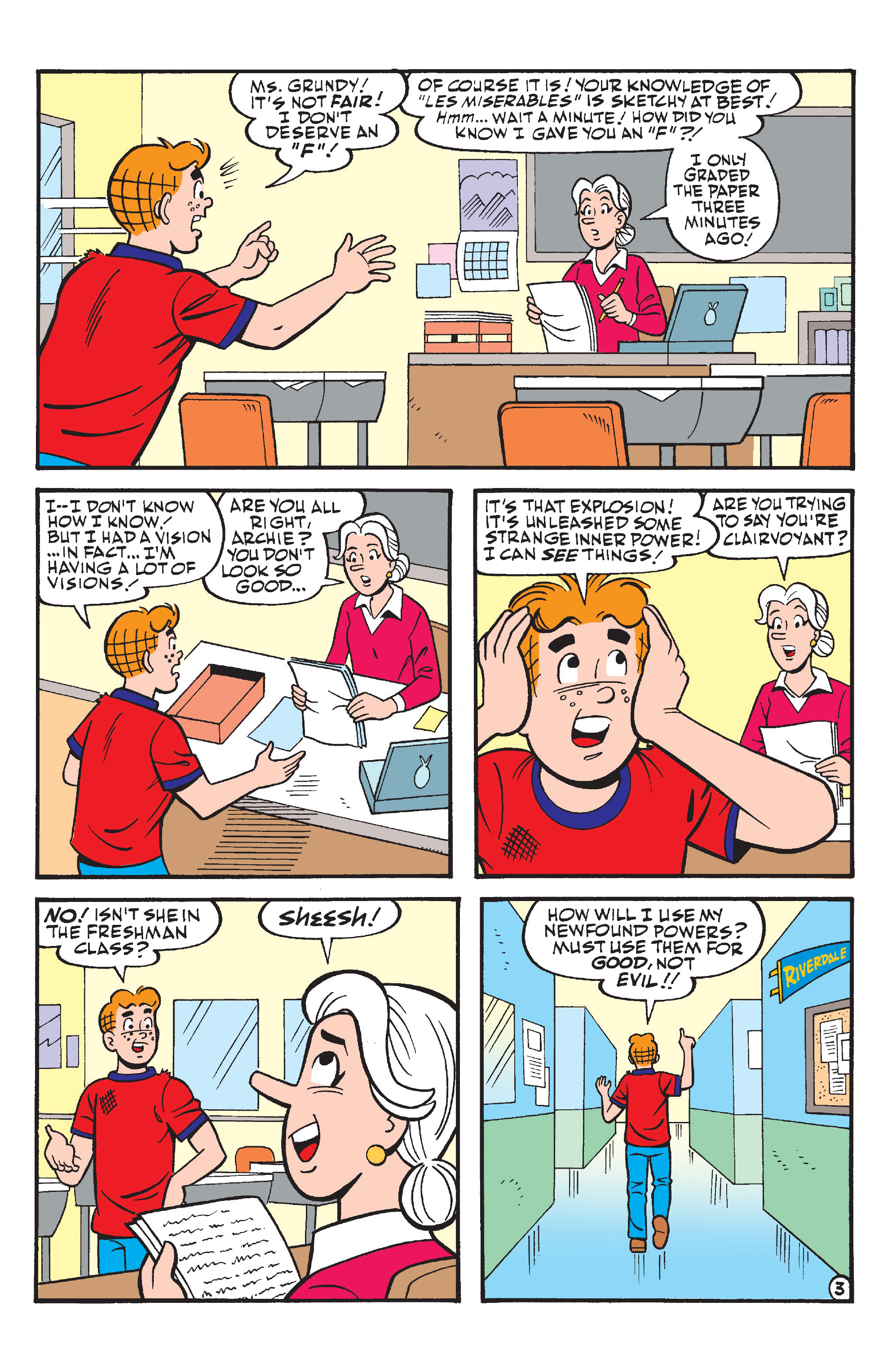 Read online Archie & Friends: Back to School comic - Issue # Full