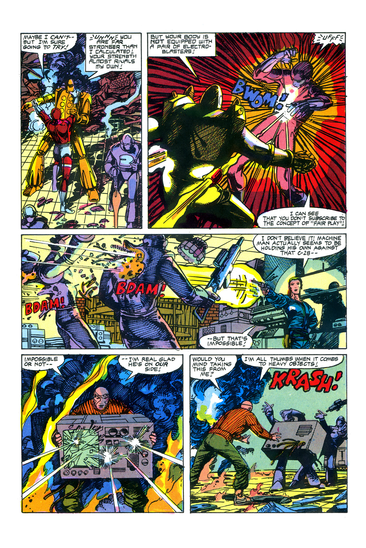 Machine Man 2020 Issue 1 | Read Machine Man 2020 Issue 1 comic online ...