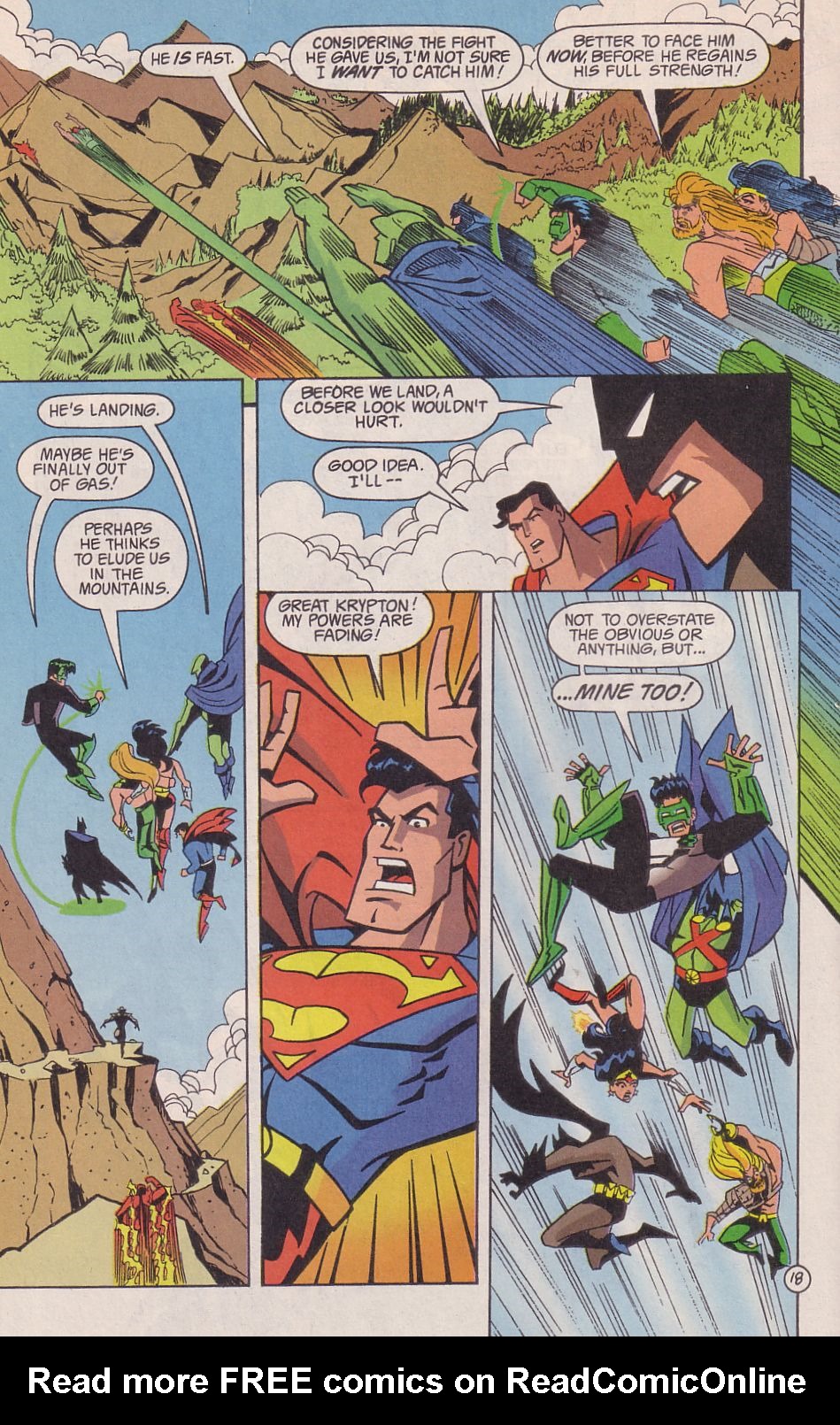Read online Adventures in the DC Universe comic - Issue #18