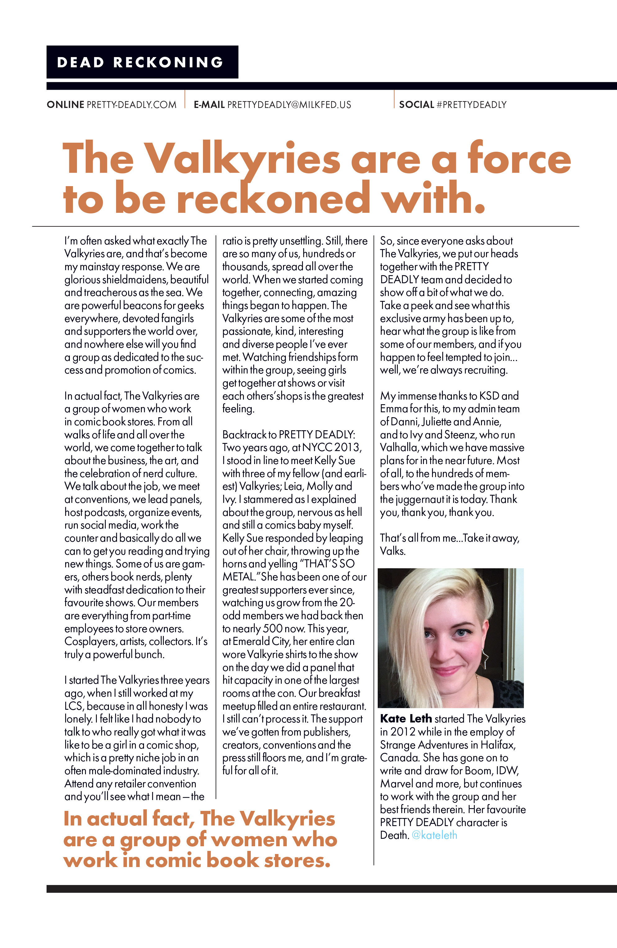 Read online Pretty Deadly comic - Issue #6