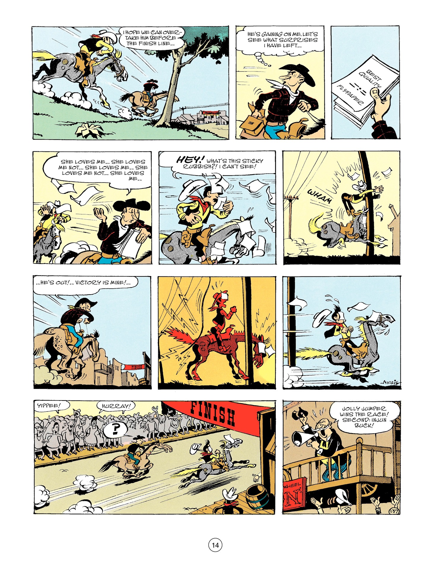 Read online A Lucky Luke Adventure comic - Issue #56