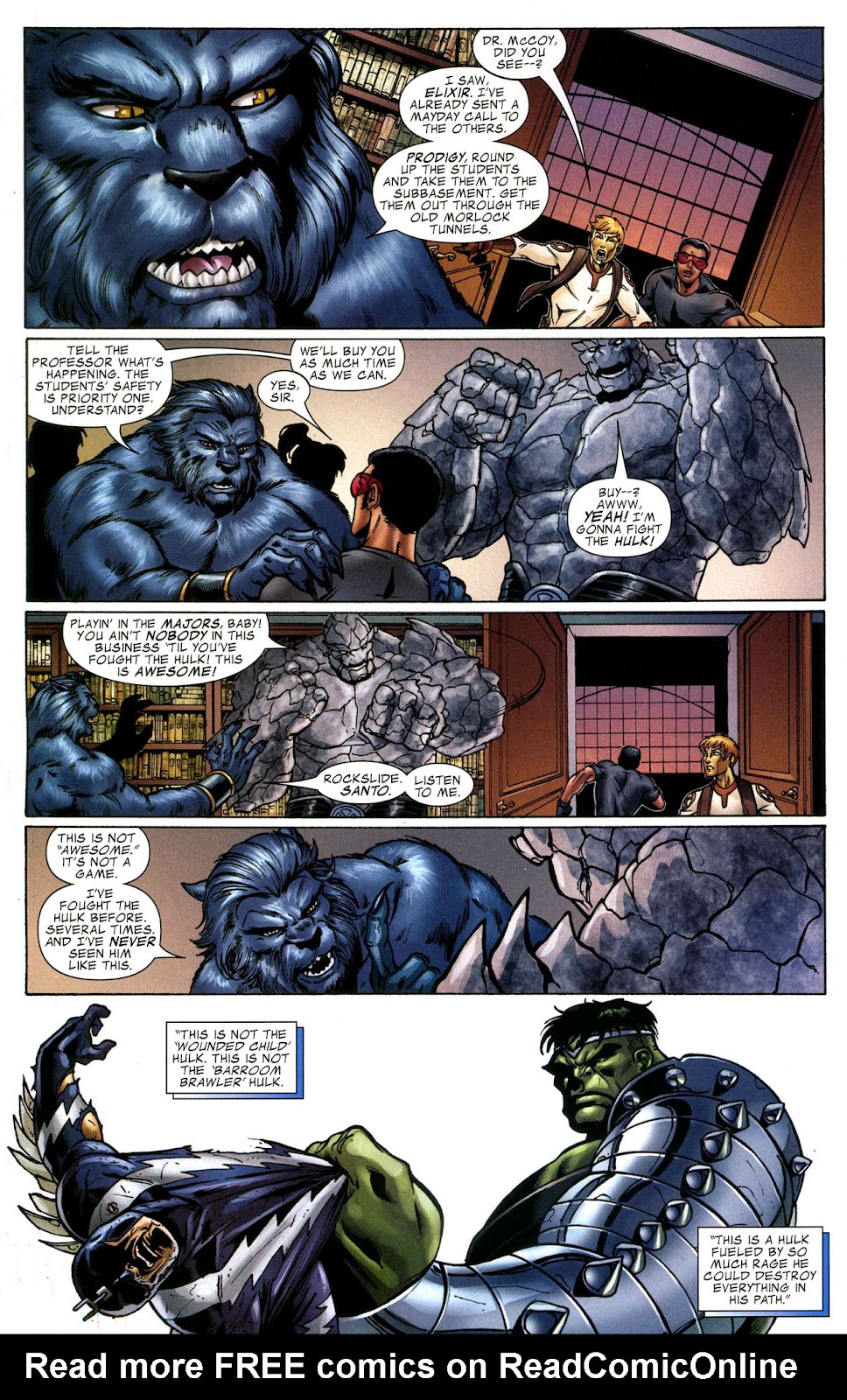 World War Hulk X Men 001 | Read World War Hulk X Men 001 comic online ...