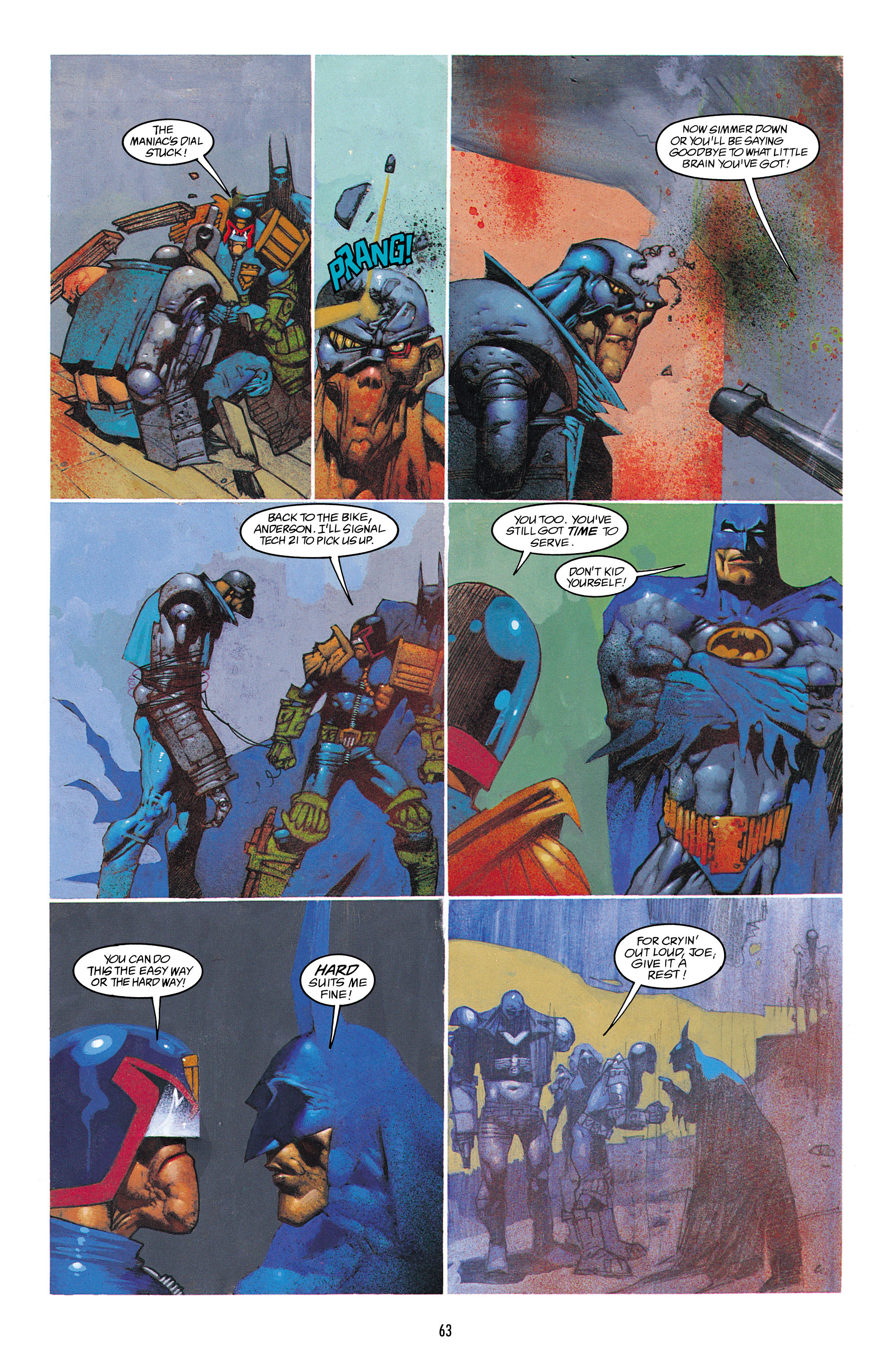 Read online Batman/Judge Dredd Collection comic - Issue # TPB (Part 1)