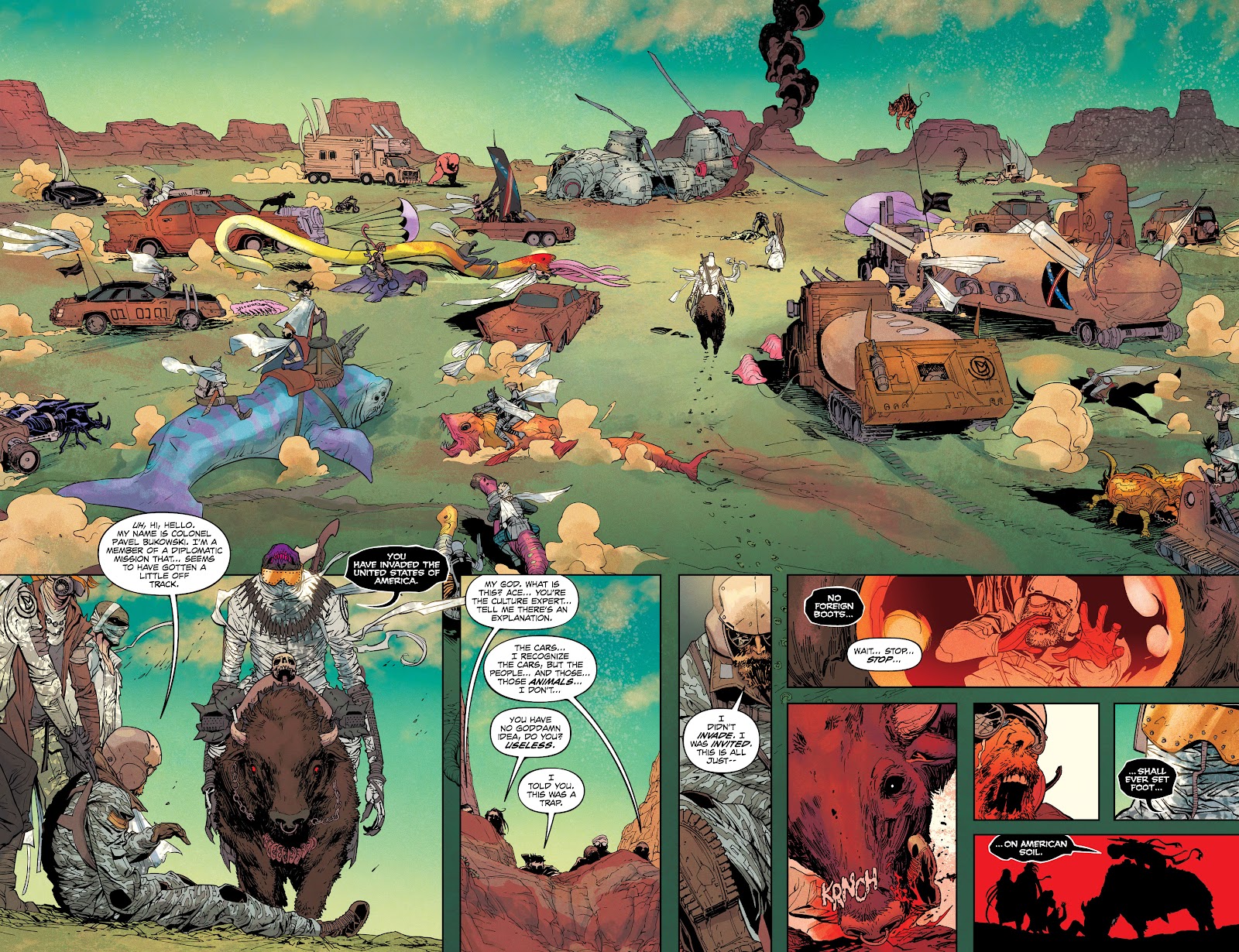 Read online Undiscovered Country comic - Issue #1