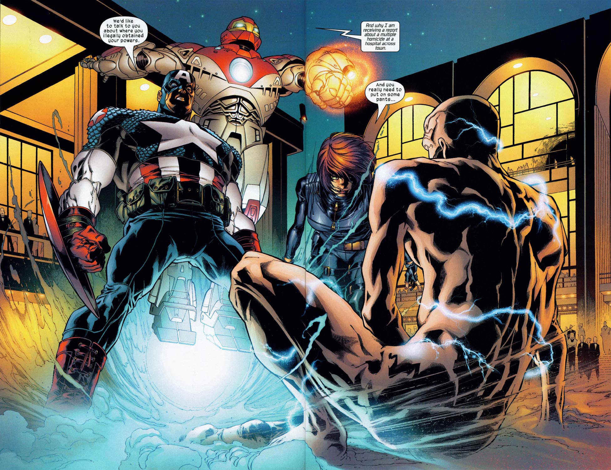 Read online Ultimate Six comic - Issue #1