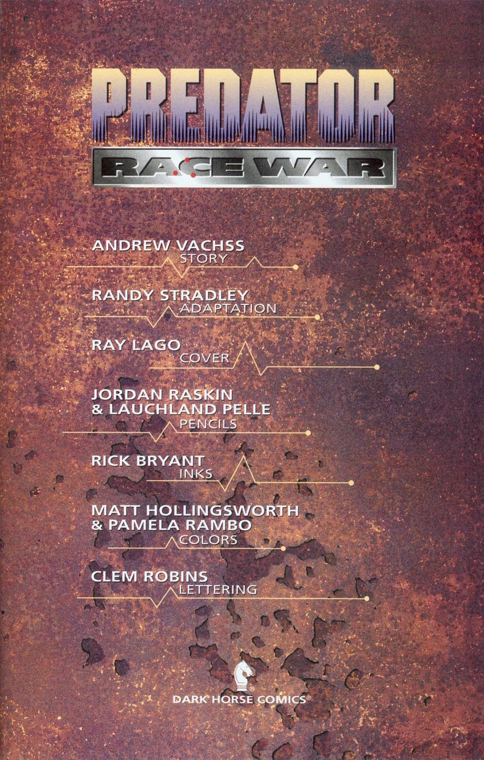 Read online Predator: Race War comic - Issue # TPB