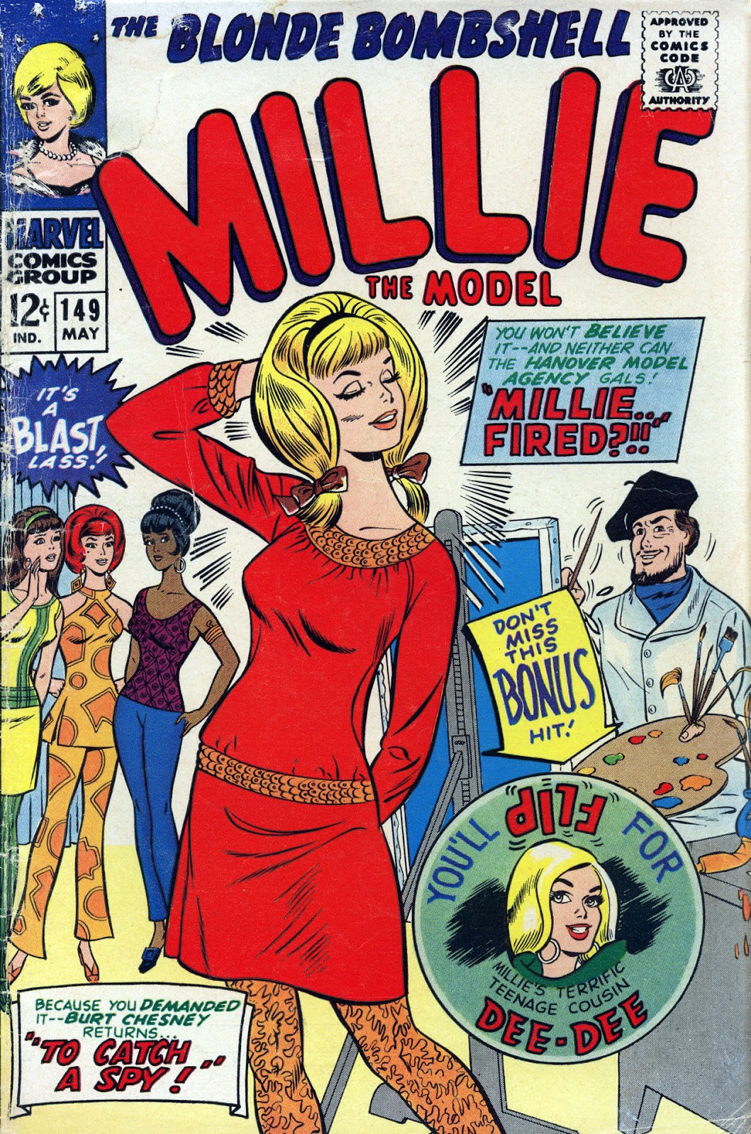 Read online Millie the Model comic - Issue #149