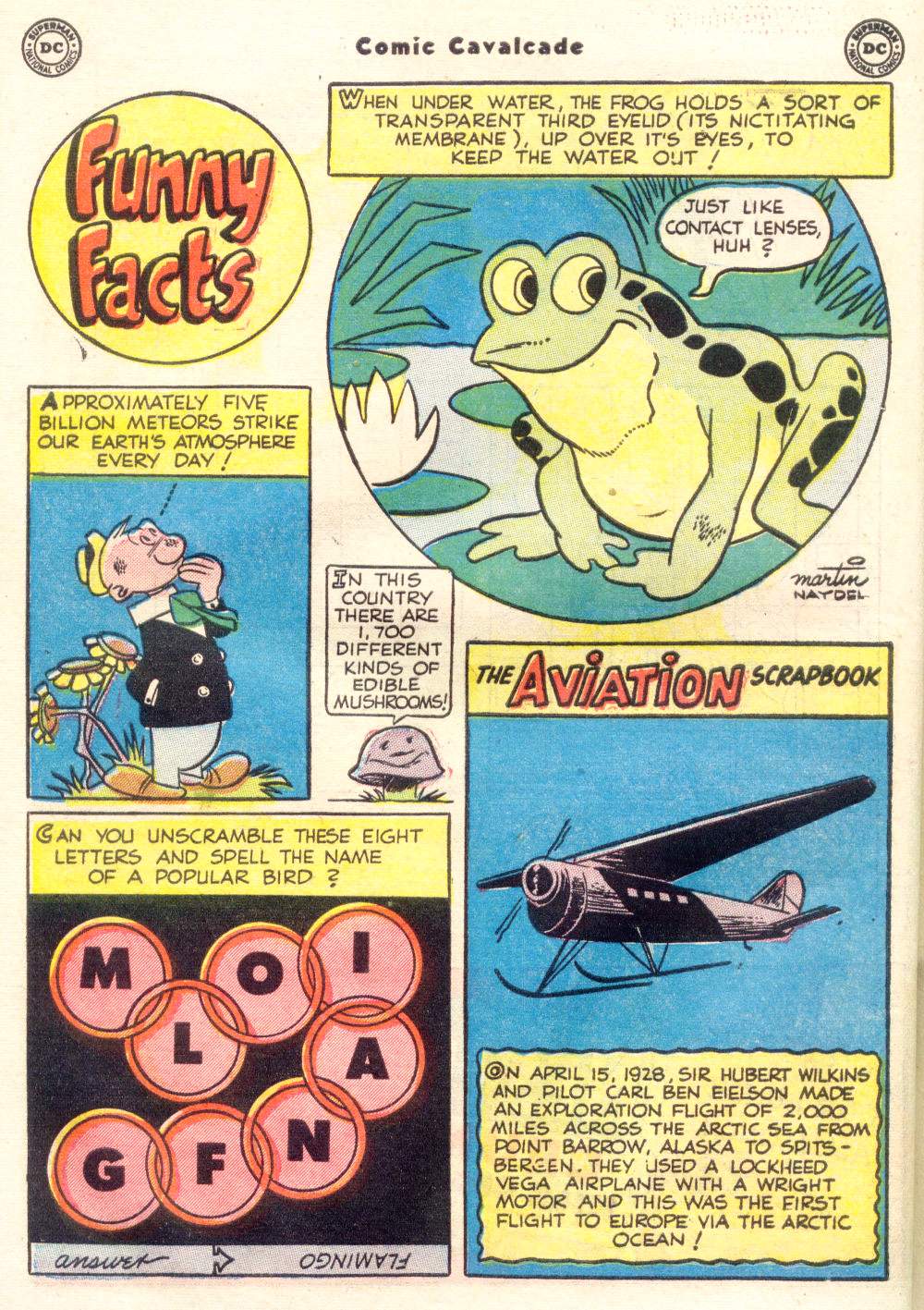 Read online Comic Cavalcade comic - Issue #45