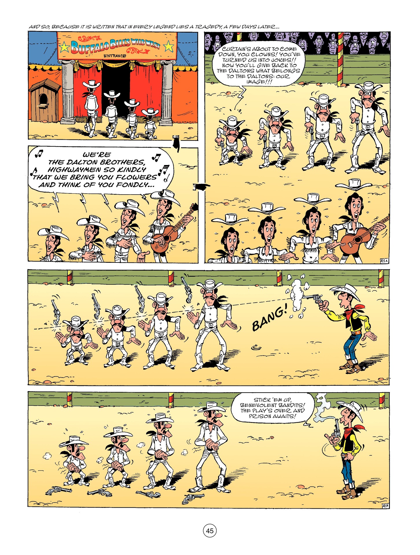 Read online A Lucky Luke Adventure comic - Issue #57