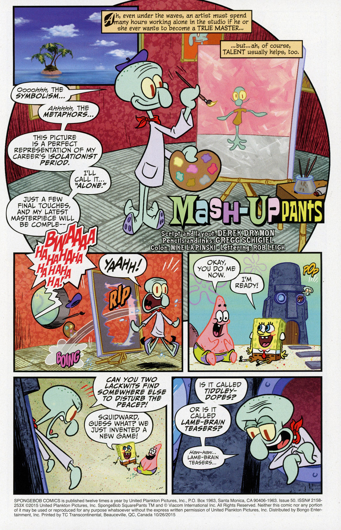Read online SpongeBob Comics comic - Issue #50