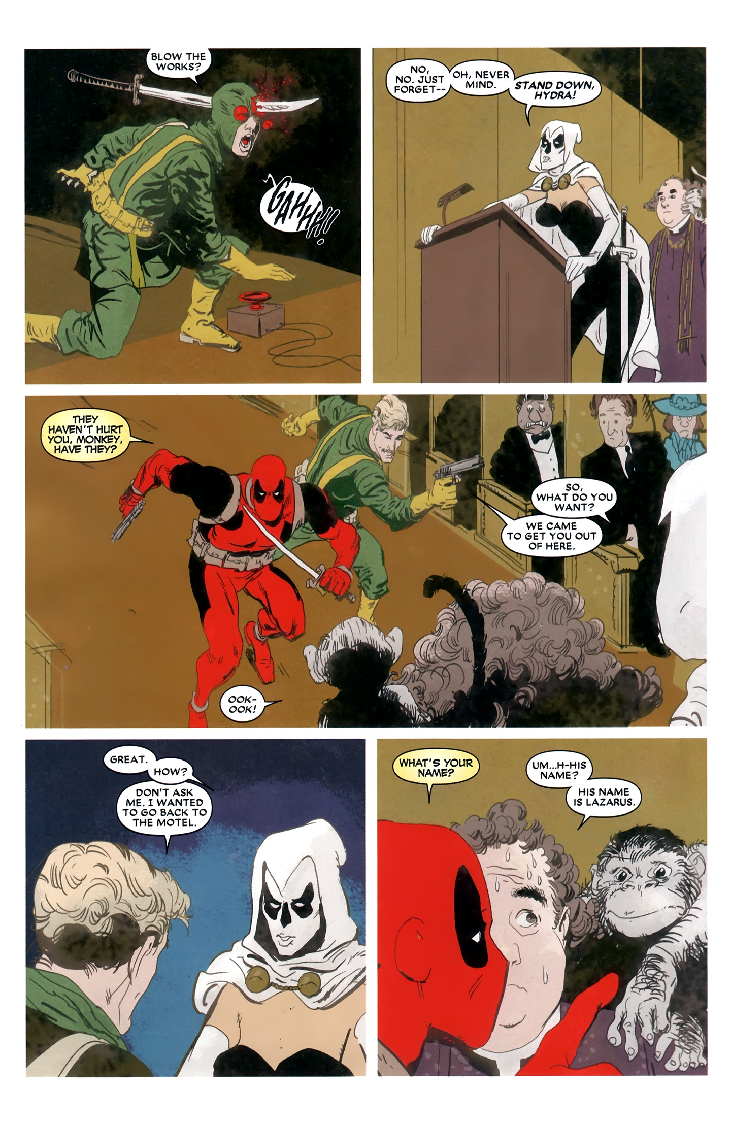 Read online Deadpool MAX II comic - Issue #1