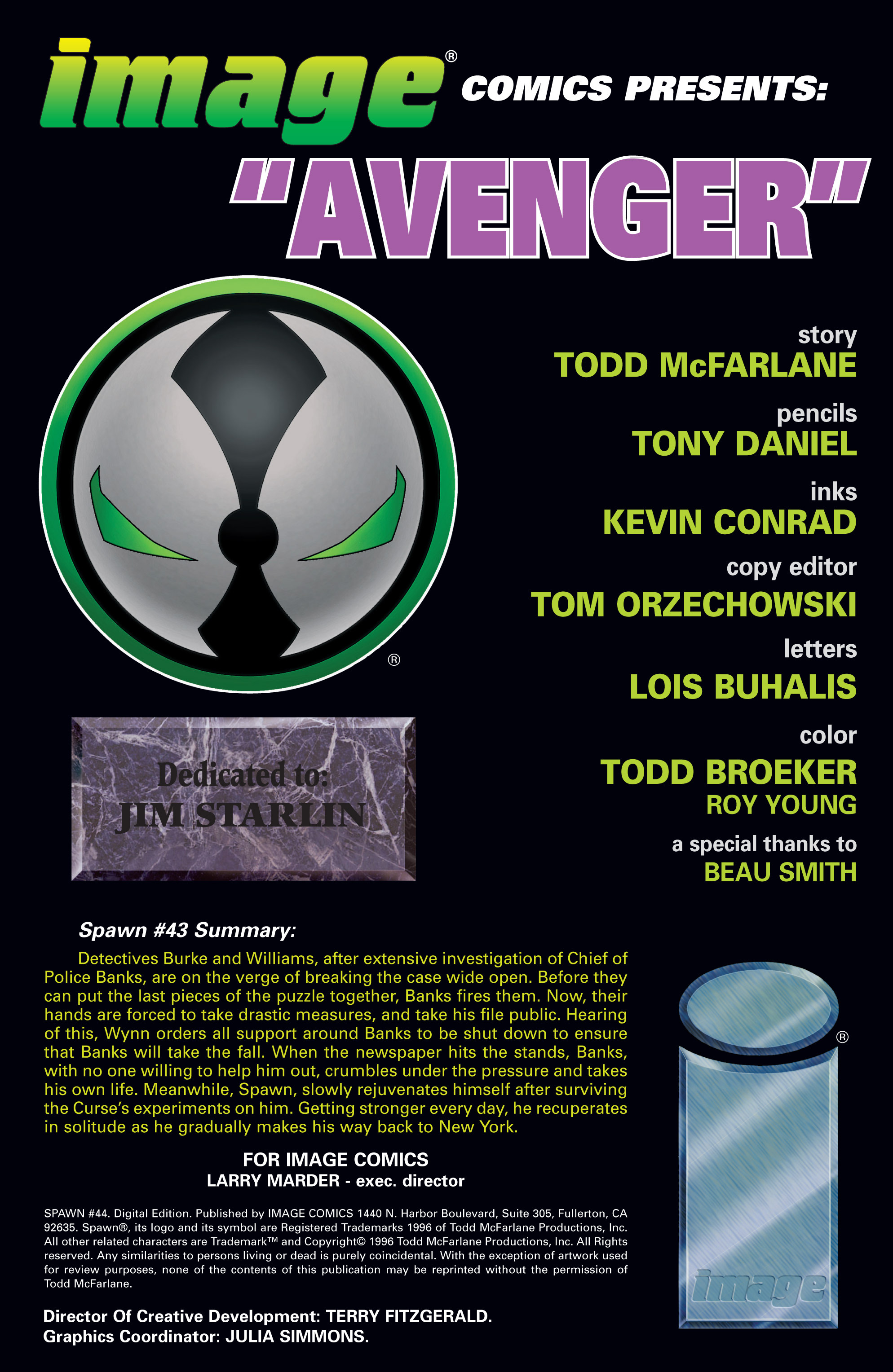 Read online Spawn comic - Issue #44