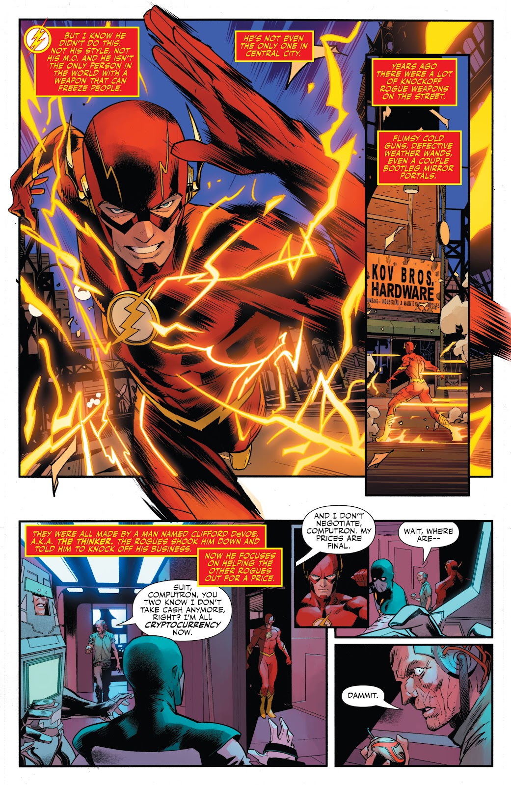 Read online Flash: Fastest Man Alive comic - Issue #8