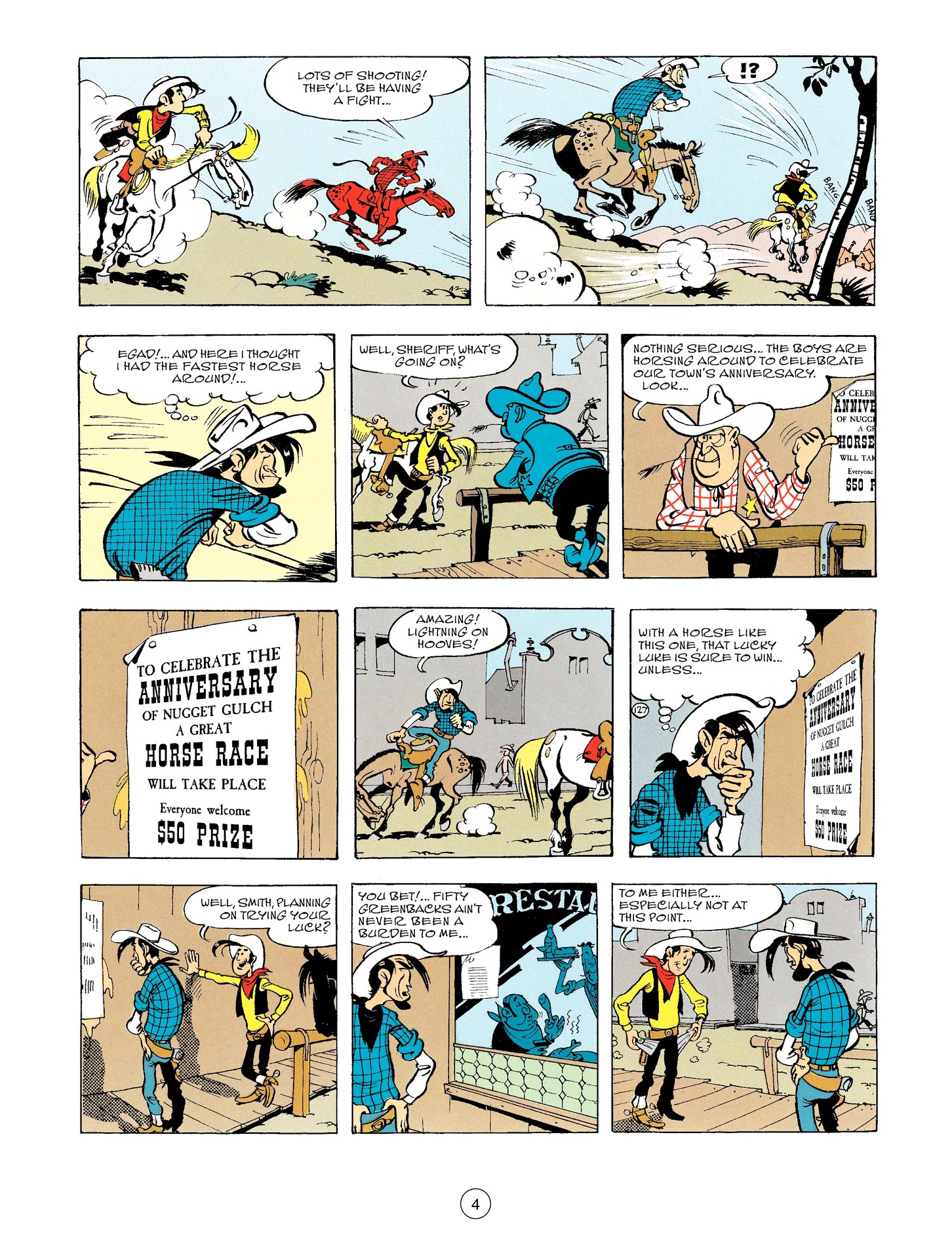Read online A Lucky Luke Adventure comic - Issue #56