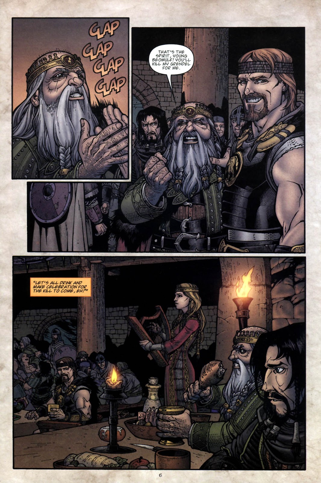Read online Beowulf (2007) comic - Issue #2