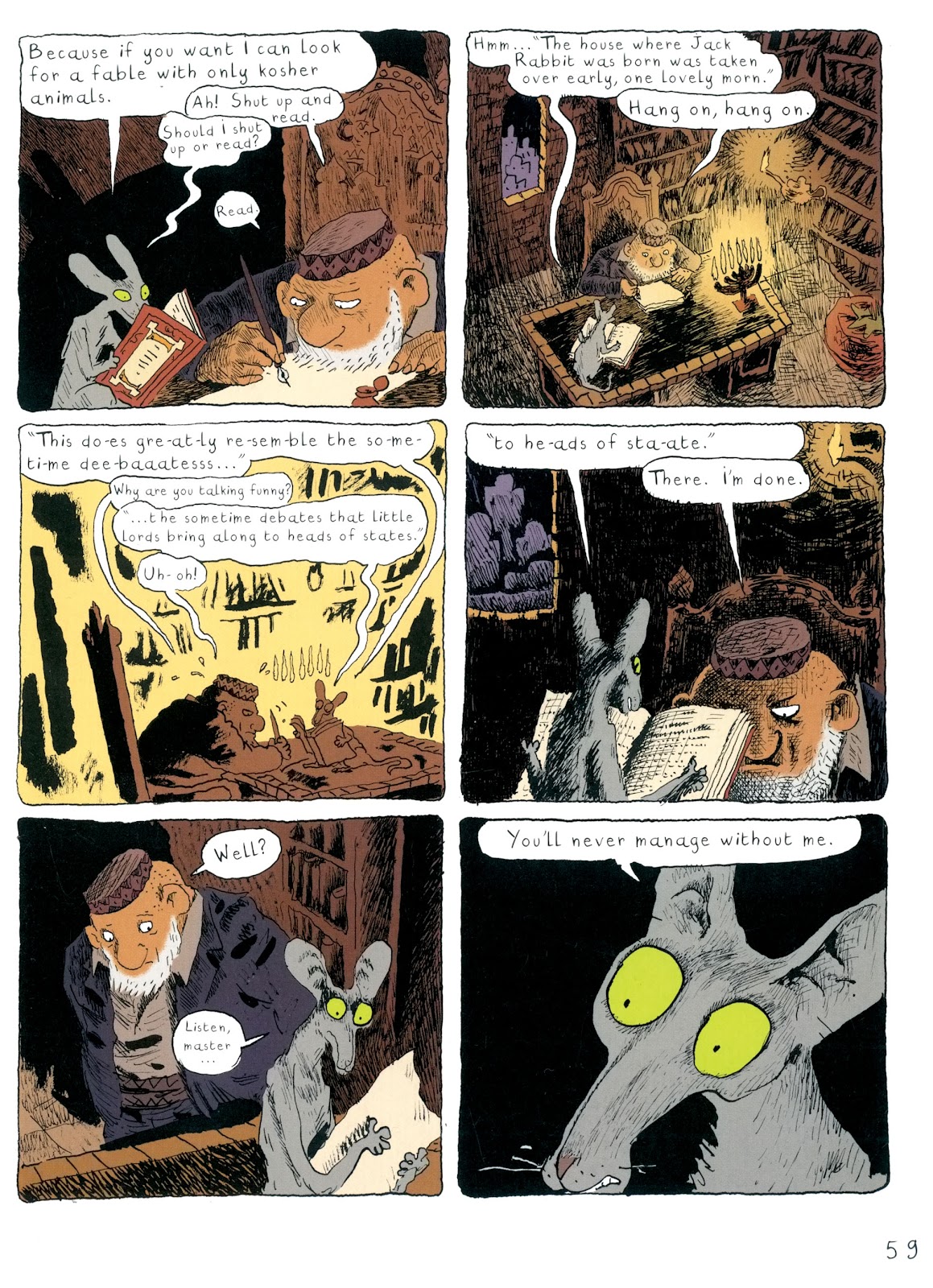 Read online The Rabbi's Cat comic - Issue # TPB 1 (Part 1)