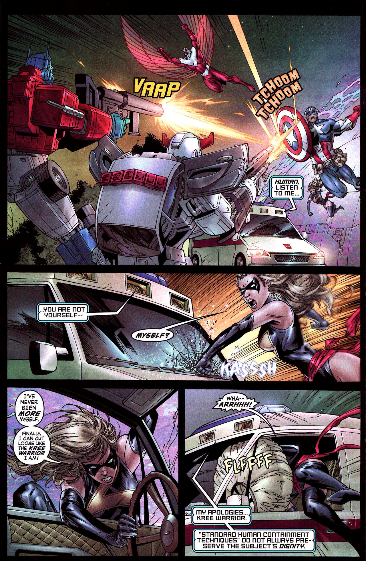 Read online New Avengers/Transformers comic - Issue #2