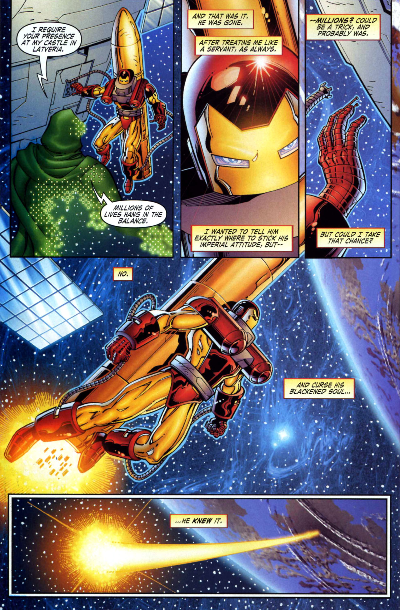Read online Iron Man: Legacy of Doom comic - Issue #1