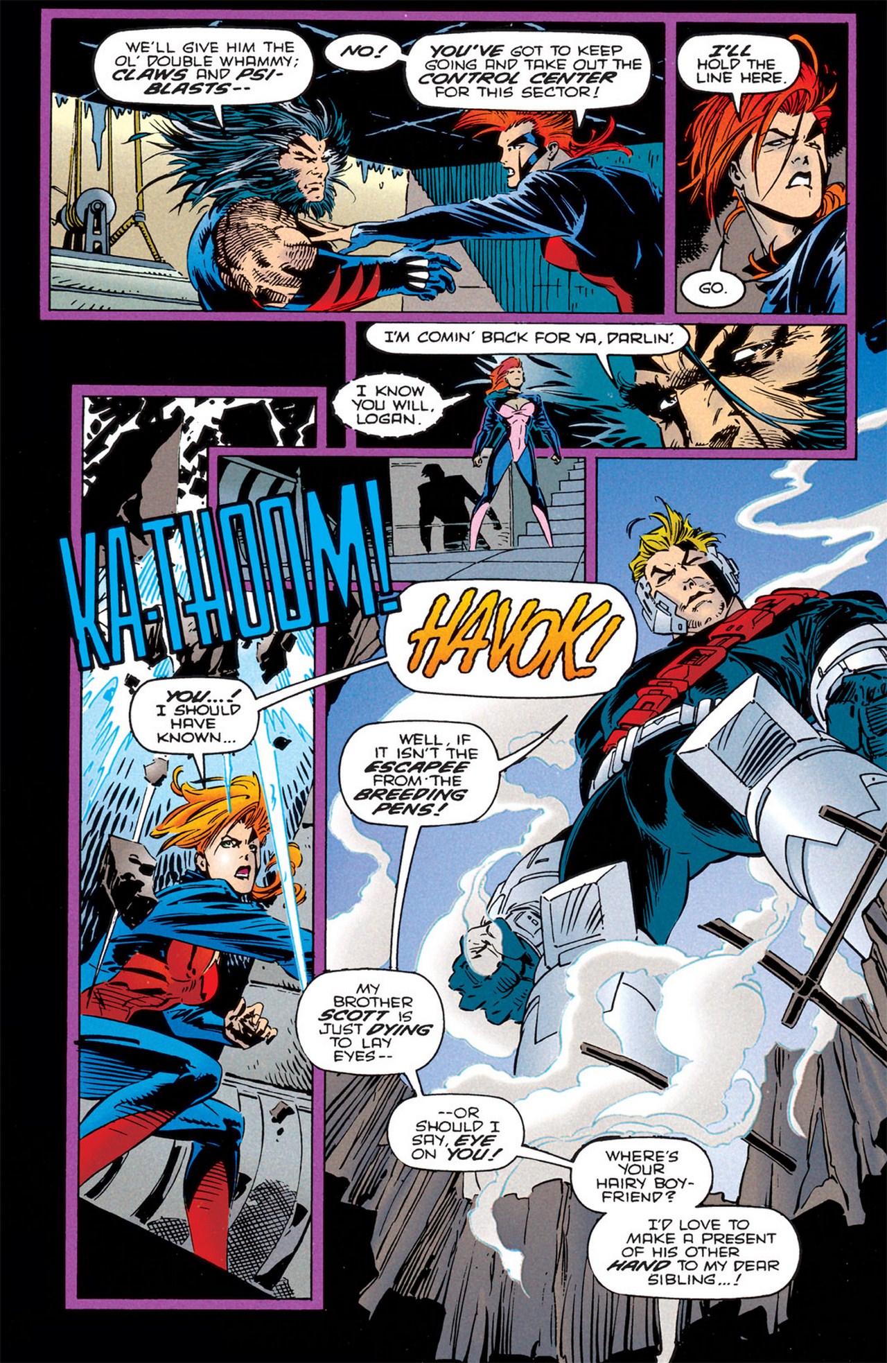 Read online Weapon X (1995) comic - Issue #1